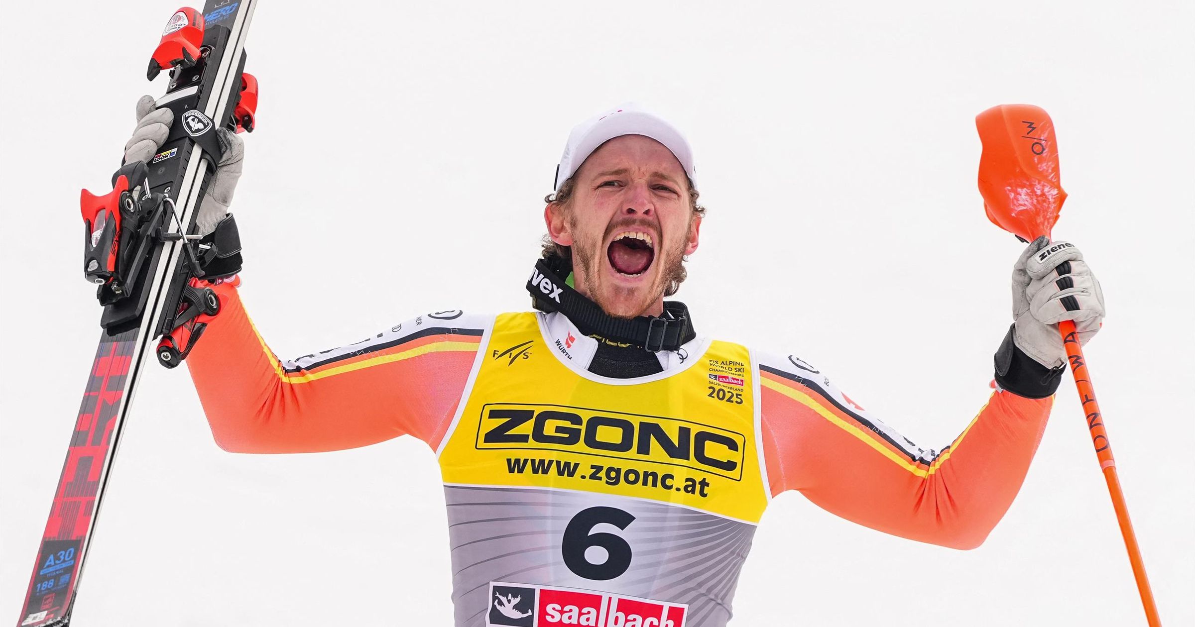 Ski-WM 2025 - Slalom: Linus Straßer hält dem Druck stand und fährt zu ...