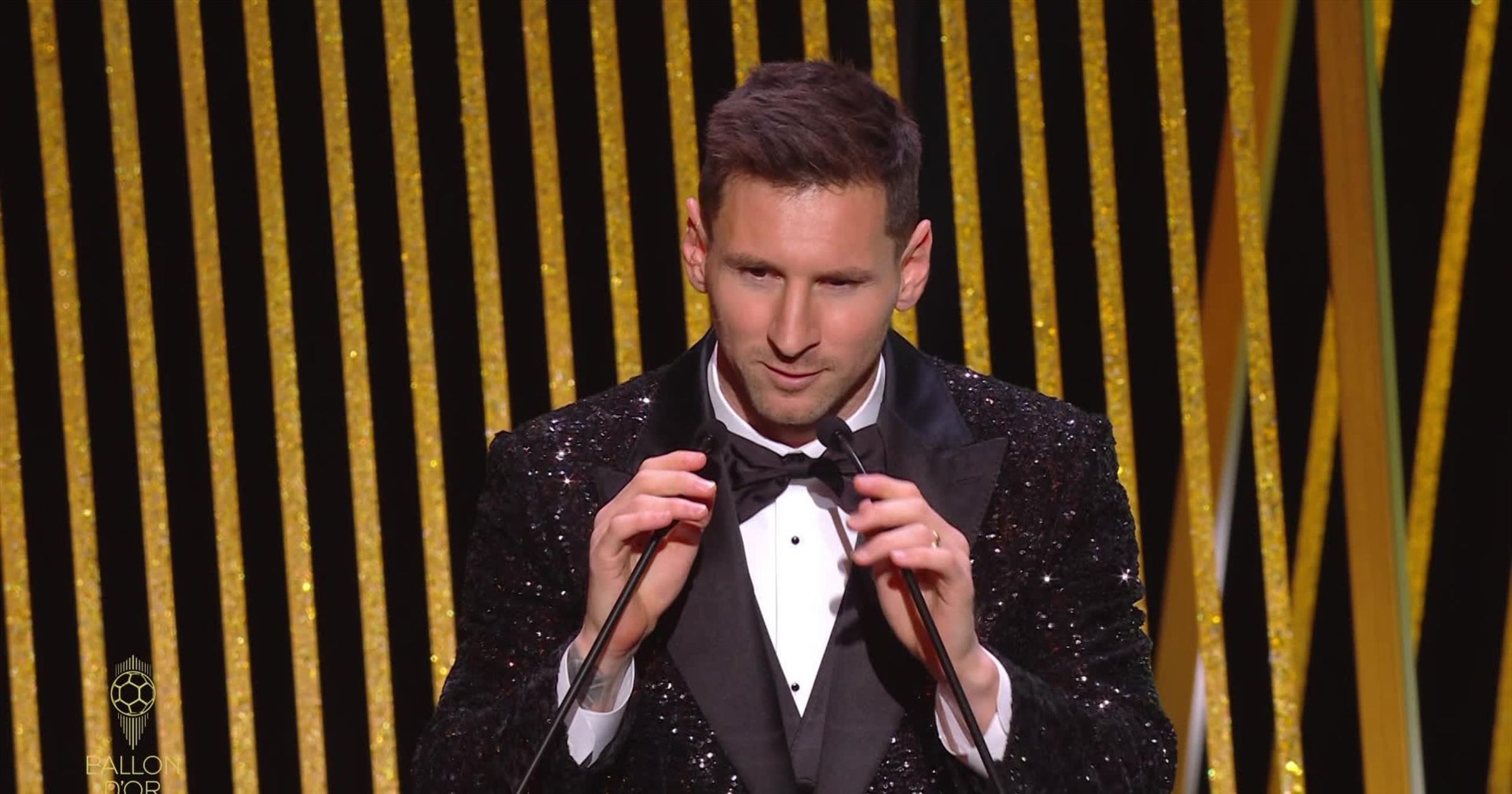 Ballon D’Or | Messi en familie glinsteren tijdens uitreiking van ...