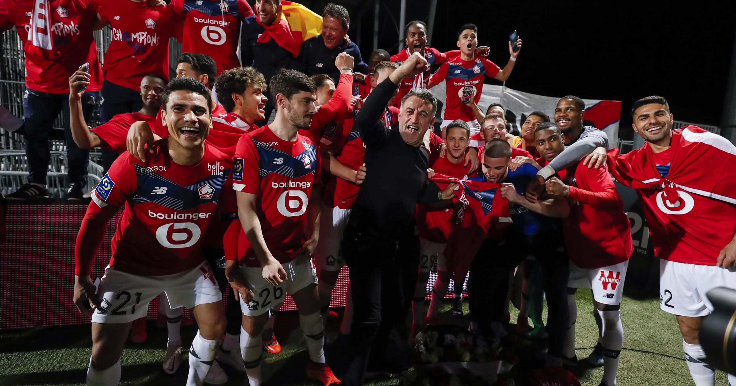 L1: Lille, le champion reprend sans entraîneur - Eurosport