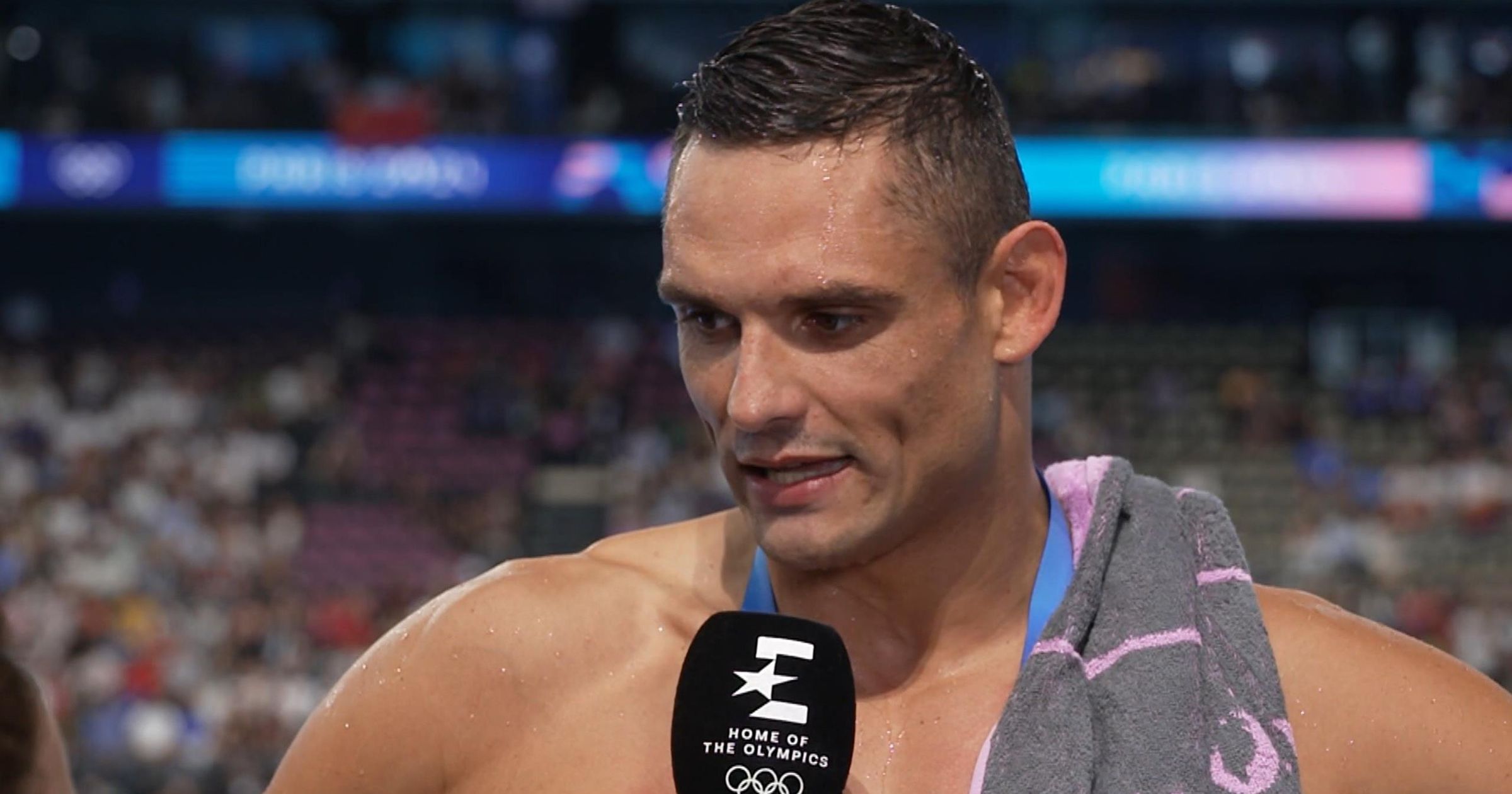 Florent Manaudou, qualifié pour la finale du 50m nage libre : "J'ai de ...