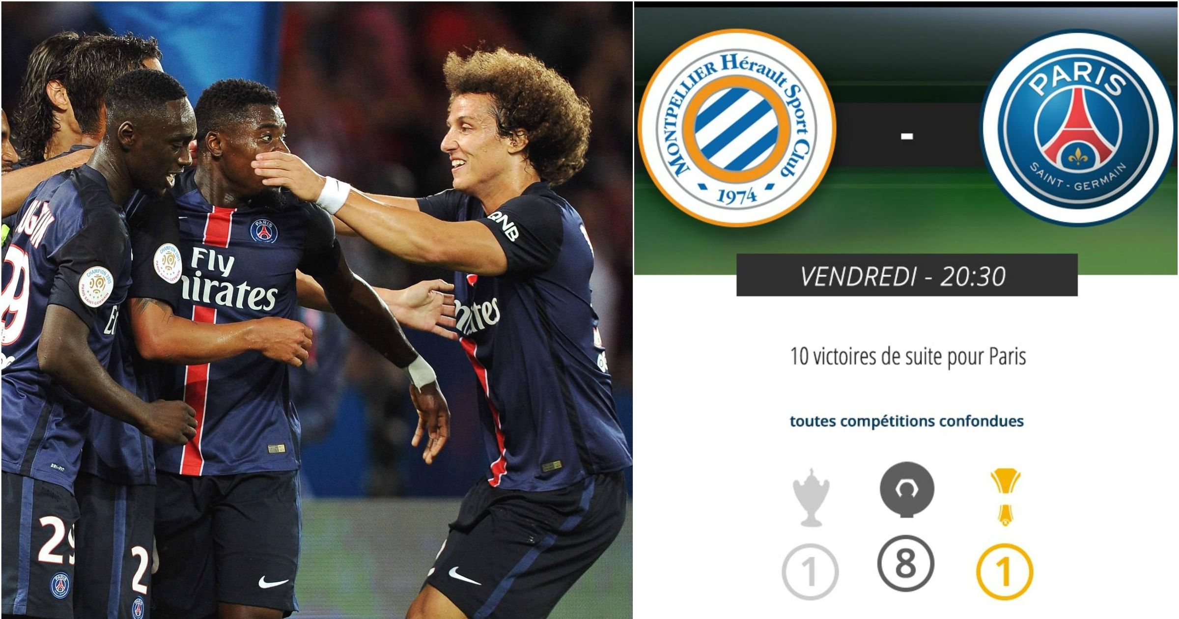 L1 Stats - L'infographie : Depuis le Barça, en 4 mois, le PSG n'a connu ...