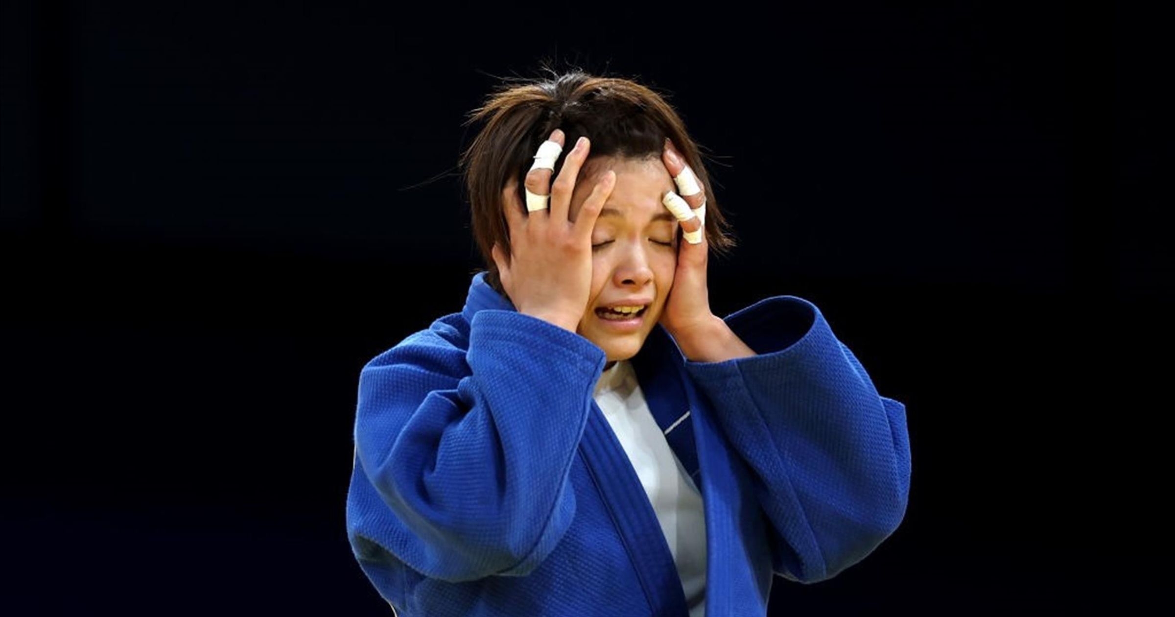 Une détresse inconsolable : la championne olympique en titre Uta Abe en ...