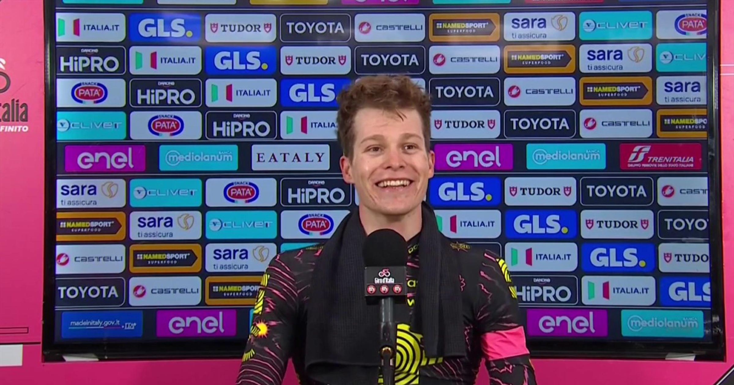 Giro d'Italia 2024 - Georg Steinhauser im Sieger-Interview nach 17 ...
