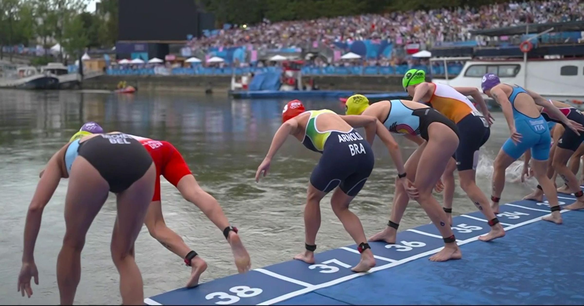 París 2024 | Una polémica en la salida del trialón femenino afectó a la ...