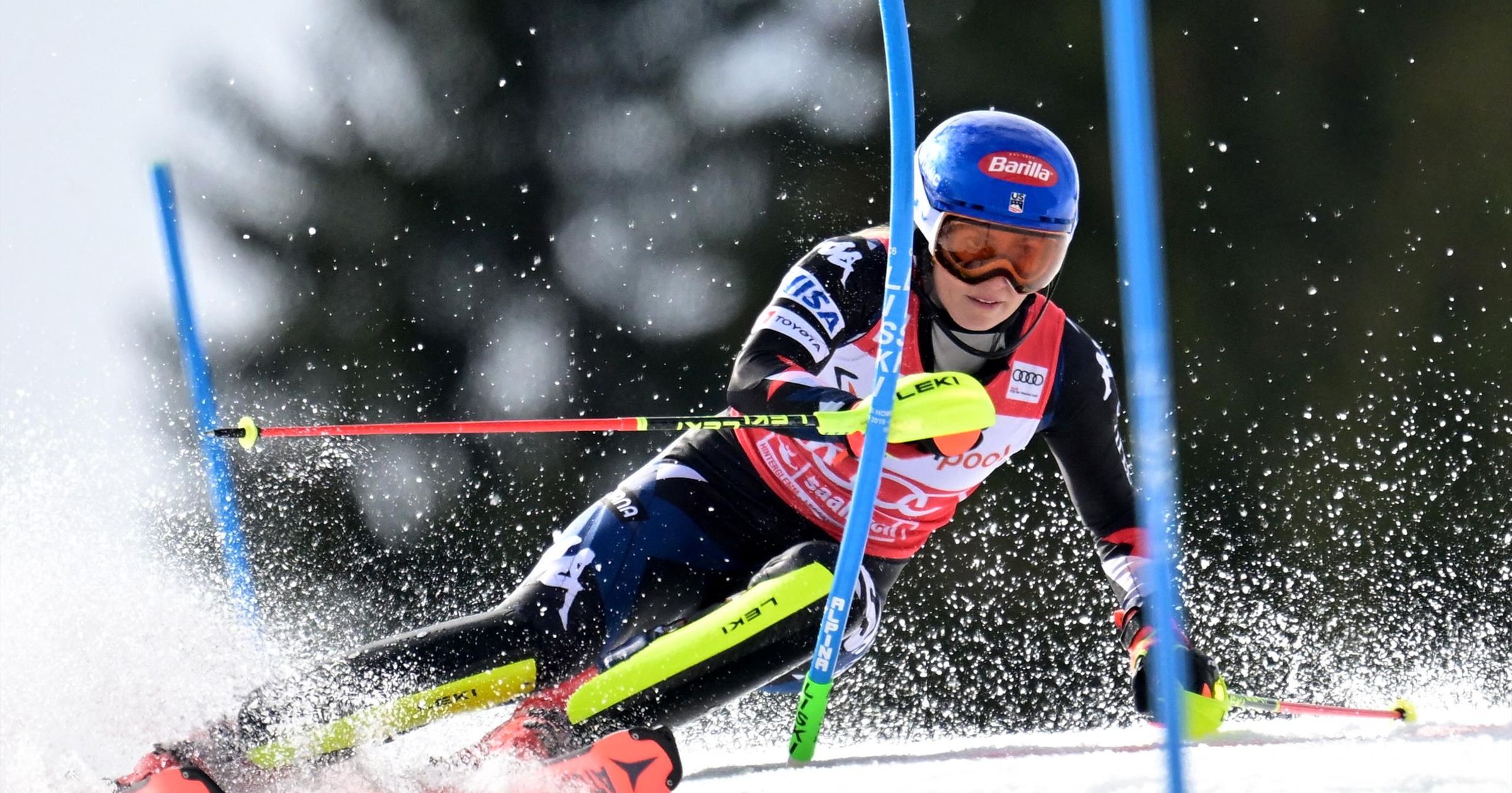 Slalom in Saalbach-Hinterglemm - Mikaela Shiffrin glänzt bei Saison ...