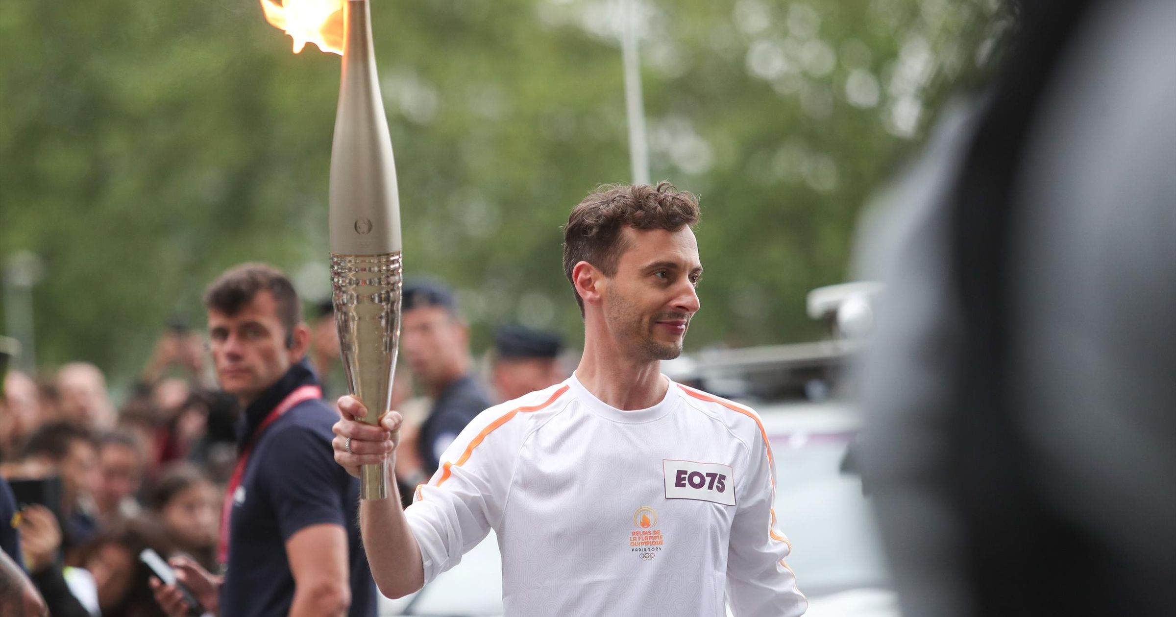 Se den Olympiske fakkelstafet - Dag 18