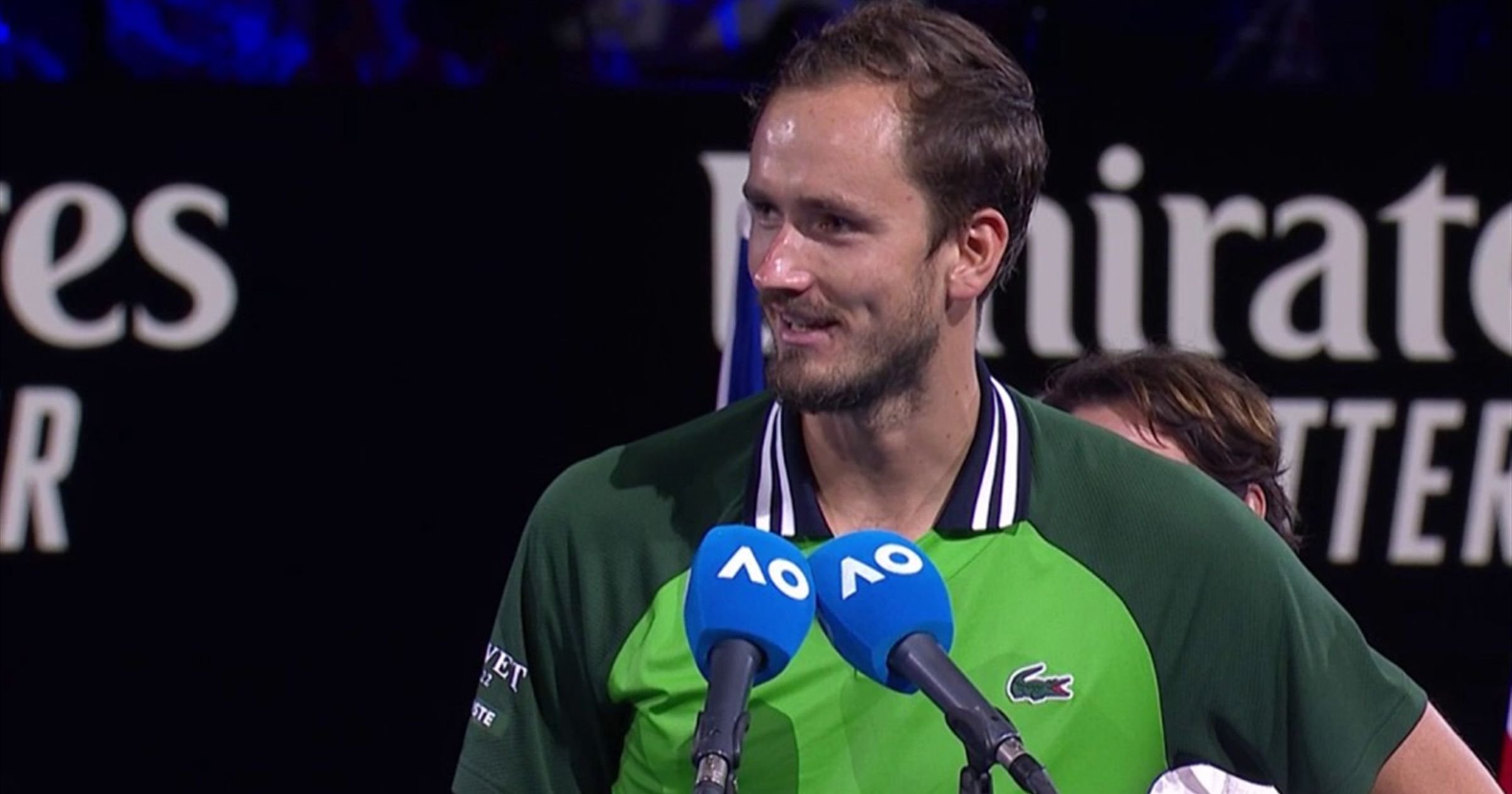Daniil Medvedev wird nach seinem zweiten Platz bei den Australian Open ...