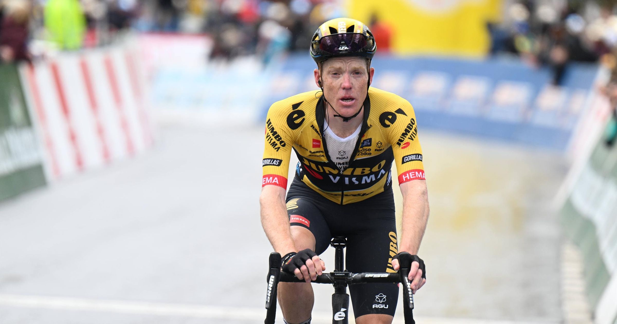 Critérium du Dauphiné: Steven Kruijswijk verletzt sich nach Sturz ...