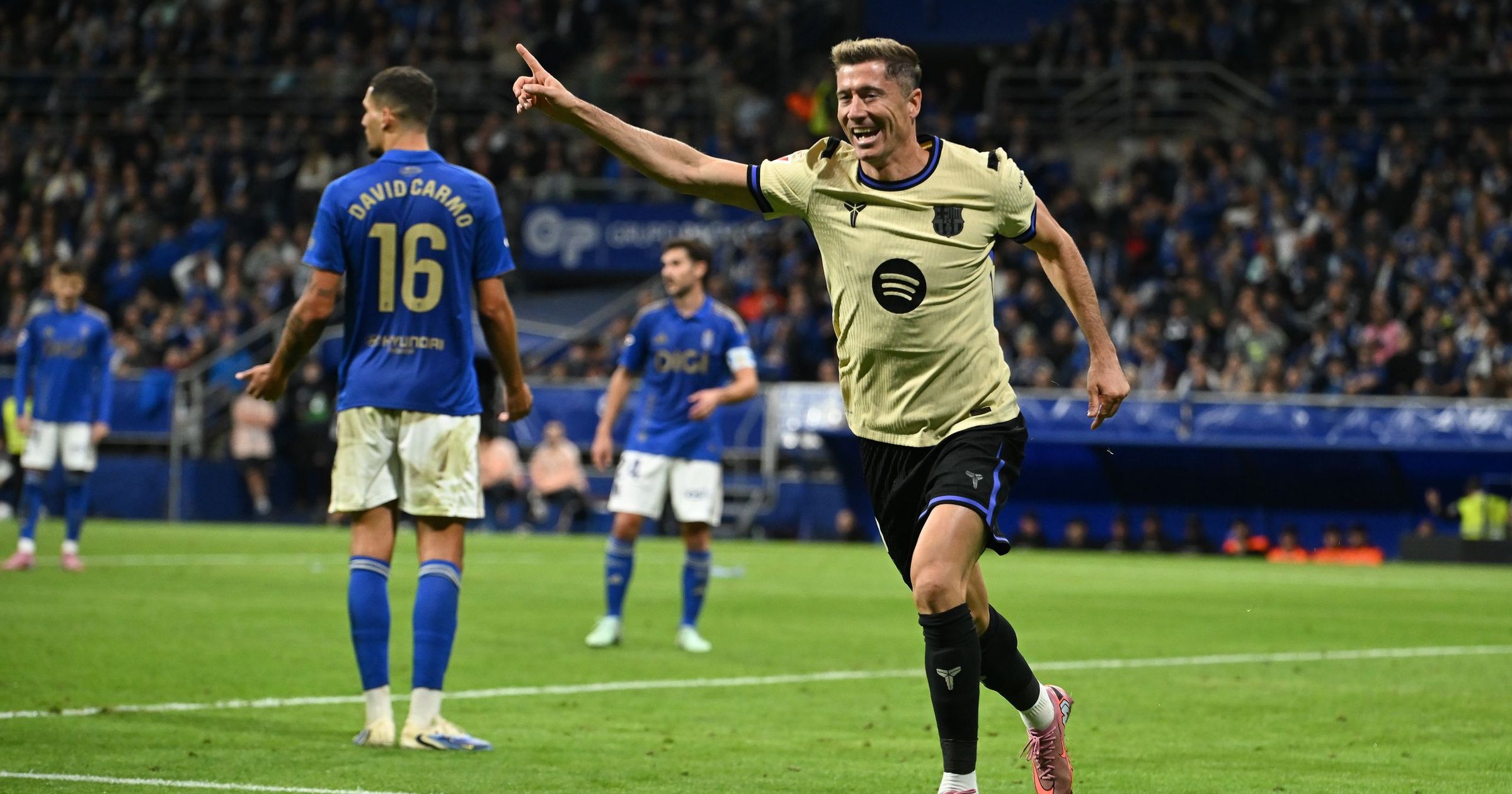 Ci pensa Robert Lewandowski: il Barcellona trema con il gol di Alberto ...