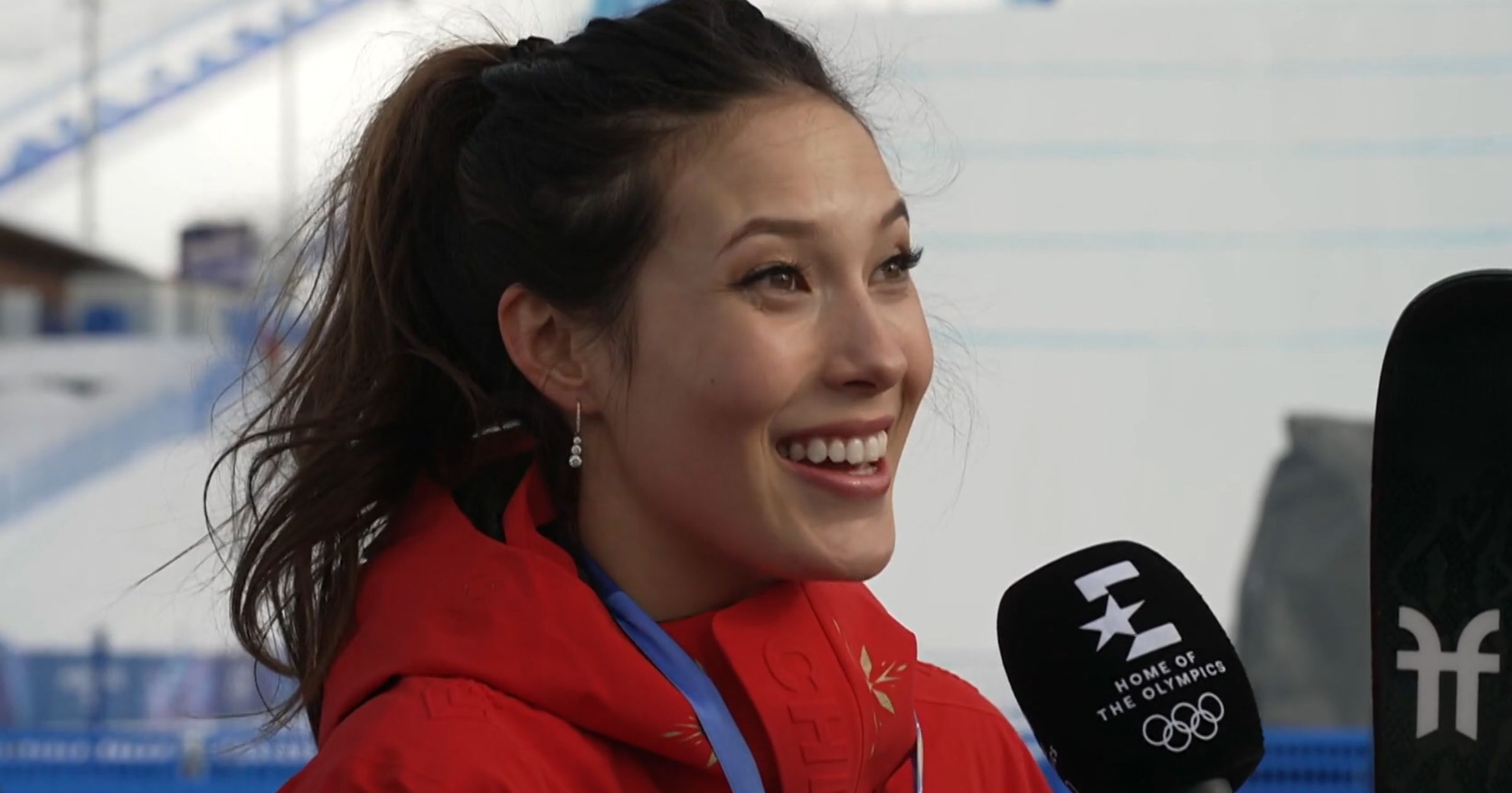 Olympia 2026 - Slopestyle - Eileen Gu zeigt sich nach ihrer ...