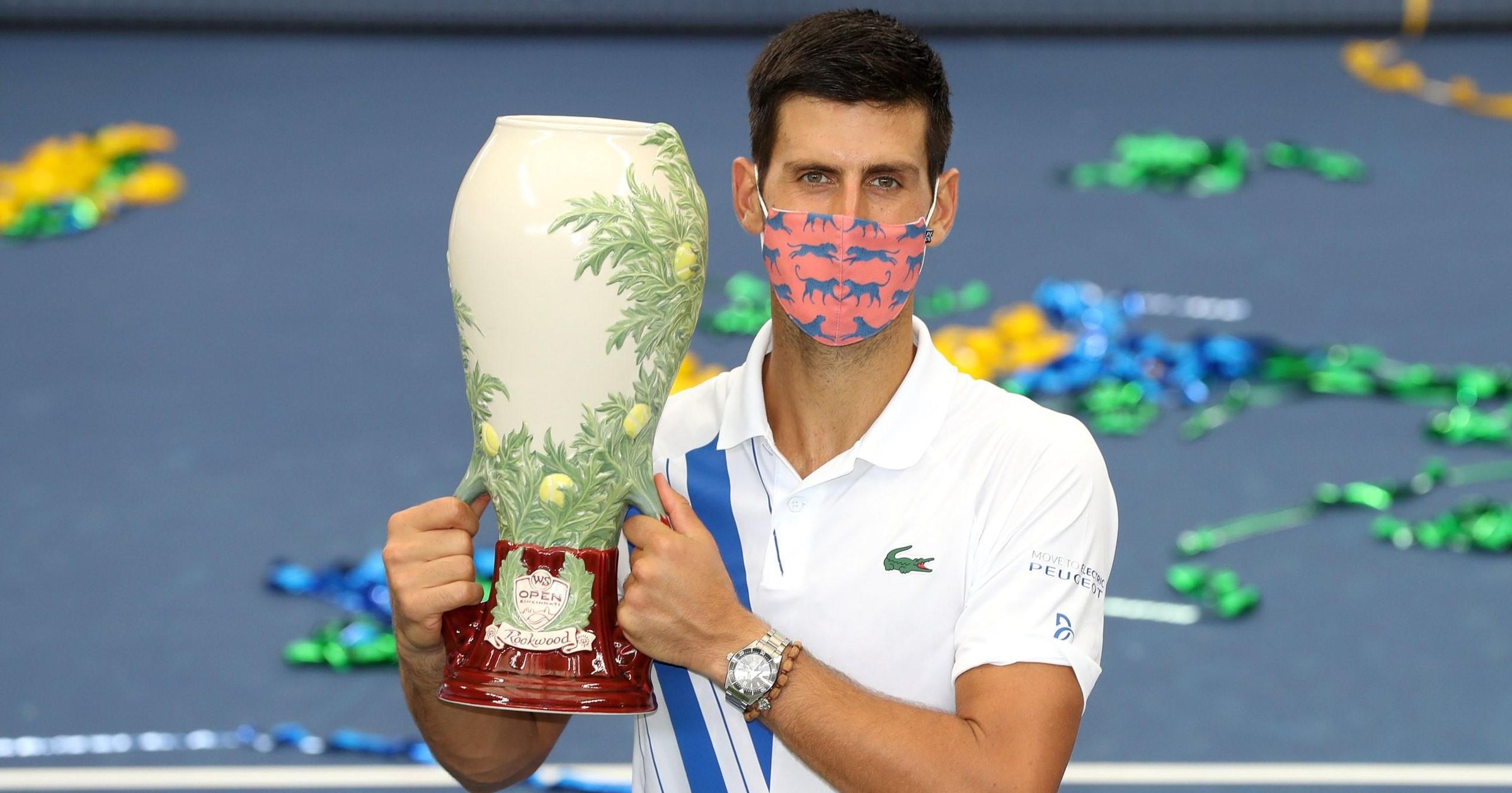 MASTERS CINCINNATI Novak Djokovic renverse Milos Raonic 1 6 6 3 6 4 et remporte un 35e Masters Eurosport