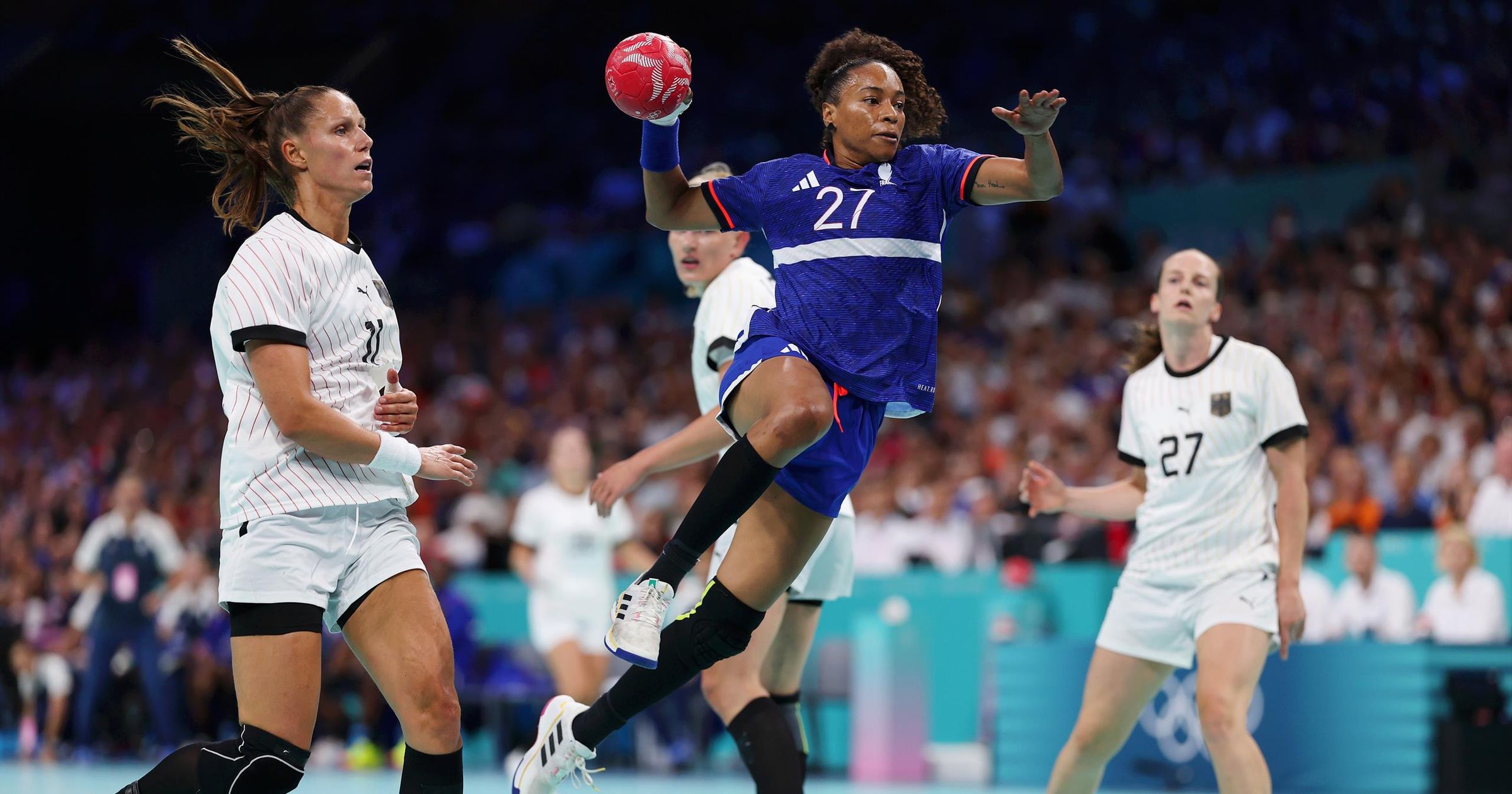 HANDBALL - JO PARIS 2024 - France - Allemagne : le quarts de finale EN ...