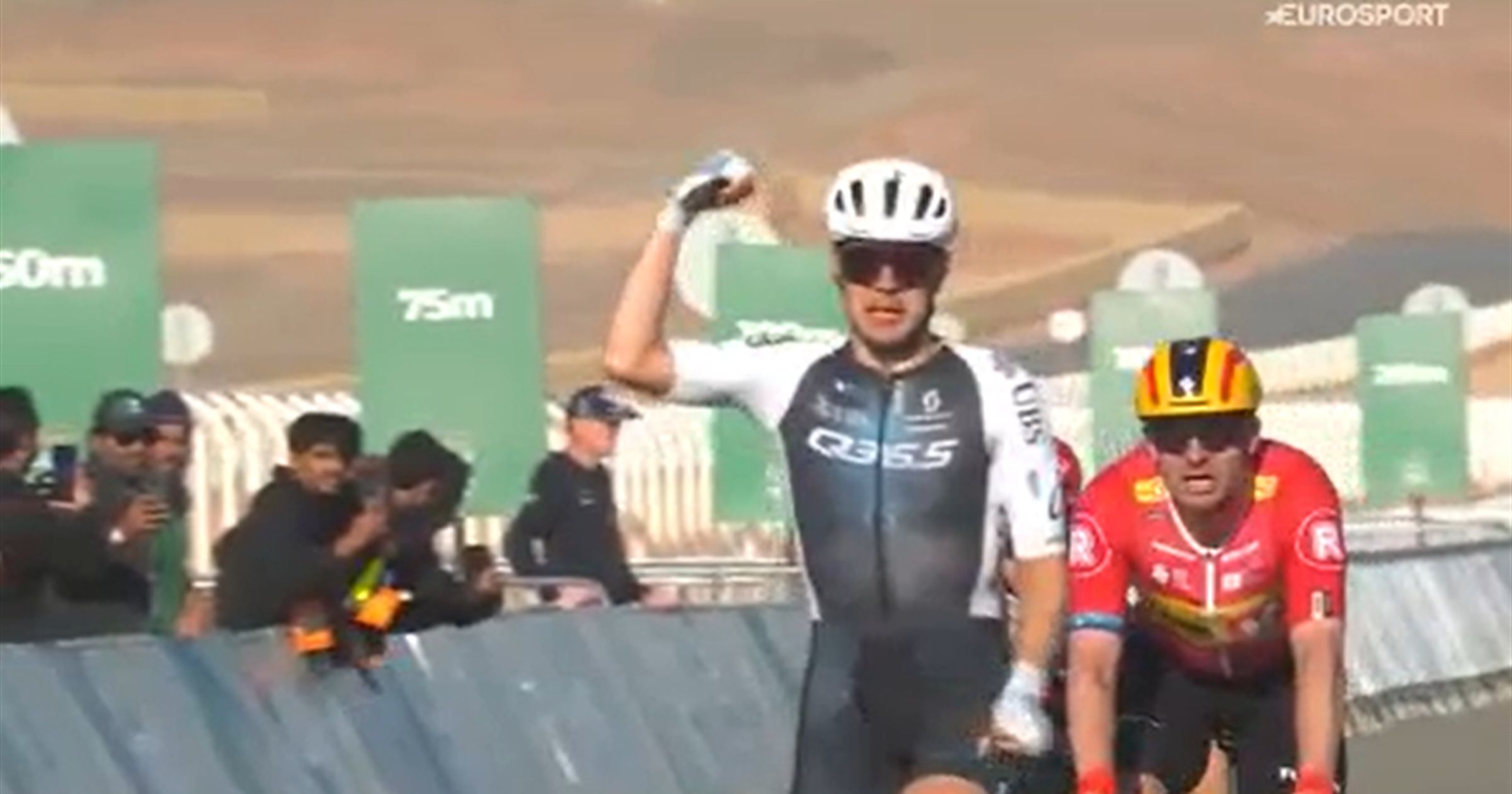 La prima vittoria italiana del 2025 porta la firma di Matteo Moschetti ...