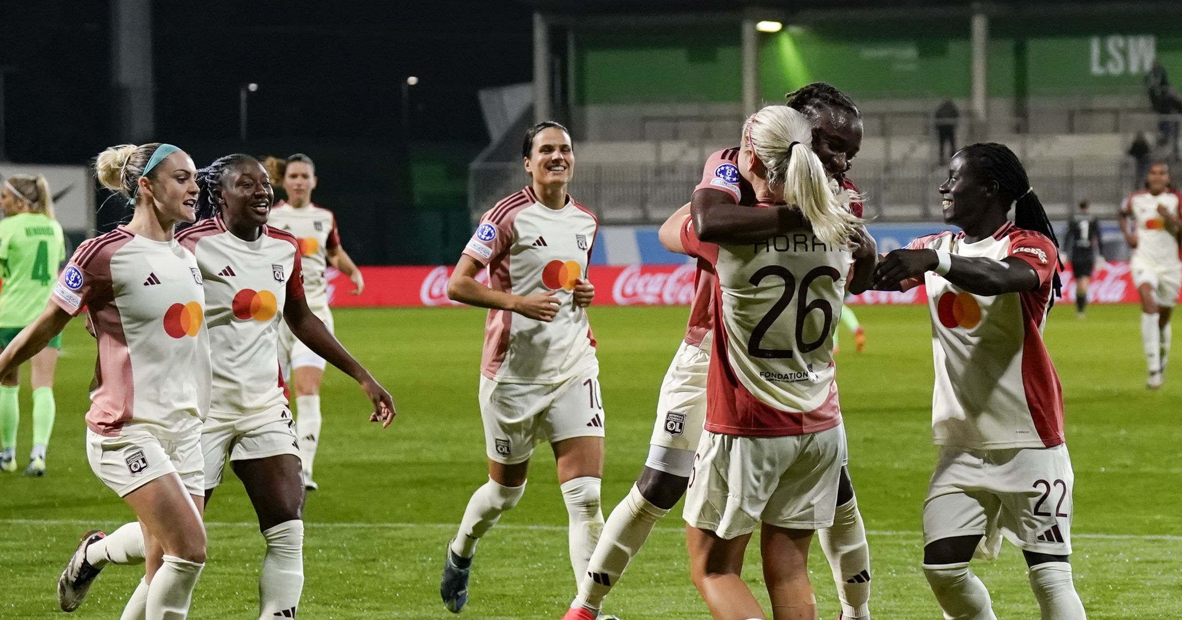 C1 féminine : Lyon enchaîne à Wolfsburg et prend une option sur la ...
