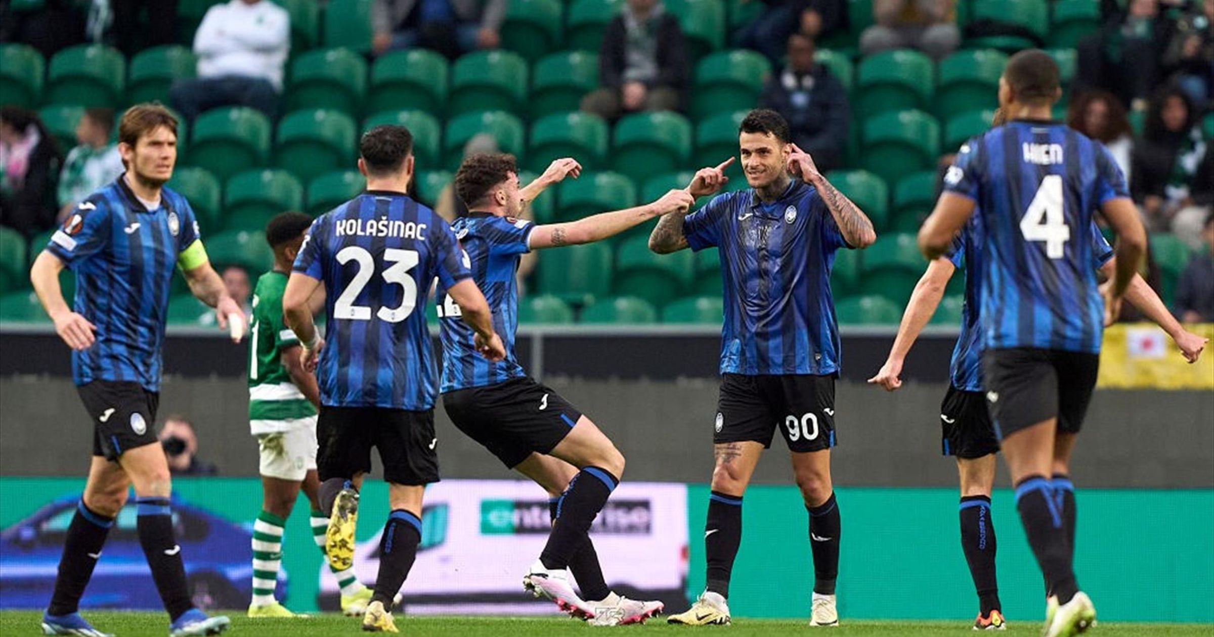 Europa League - Sporting-Atalanta 1-1: Scamacca risponde a Paulinho ...
