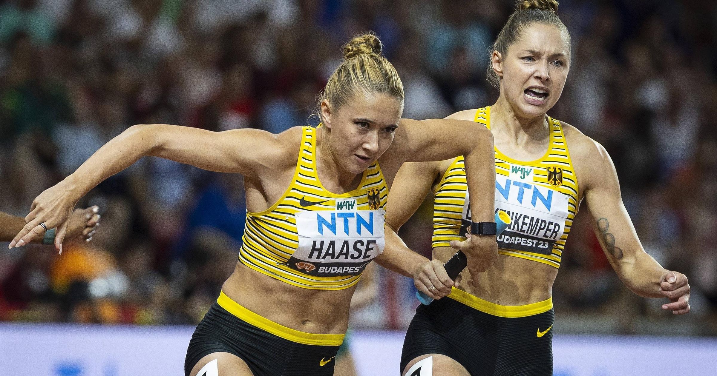 Olympia: Zwei deutsche Sprintstaffeln lösen Paris-Ticket: 4x100 der ...