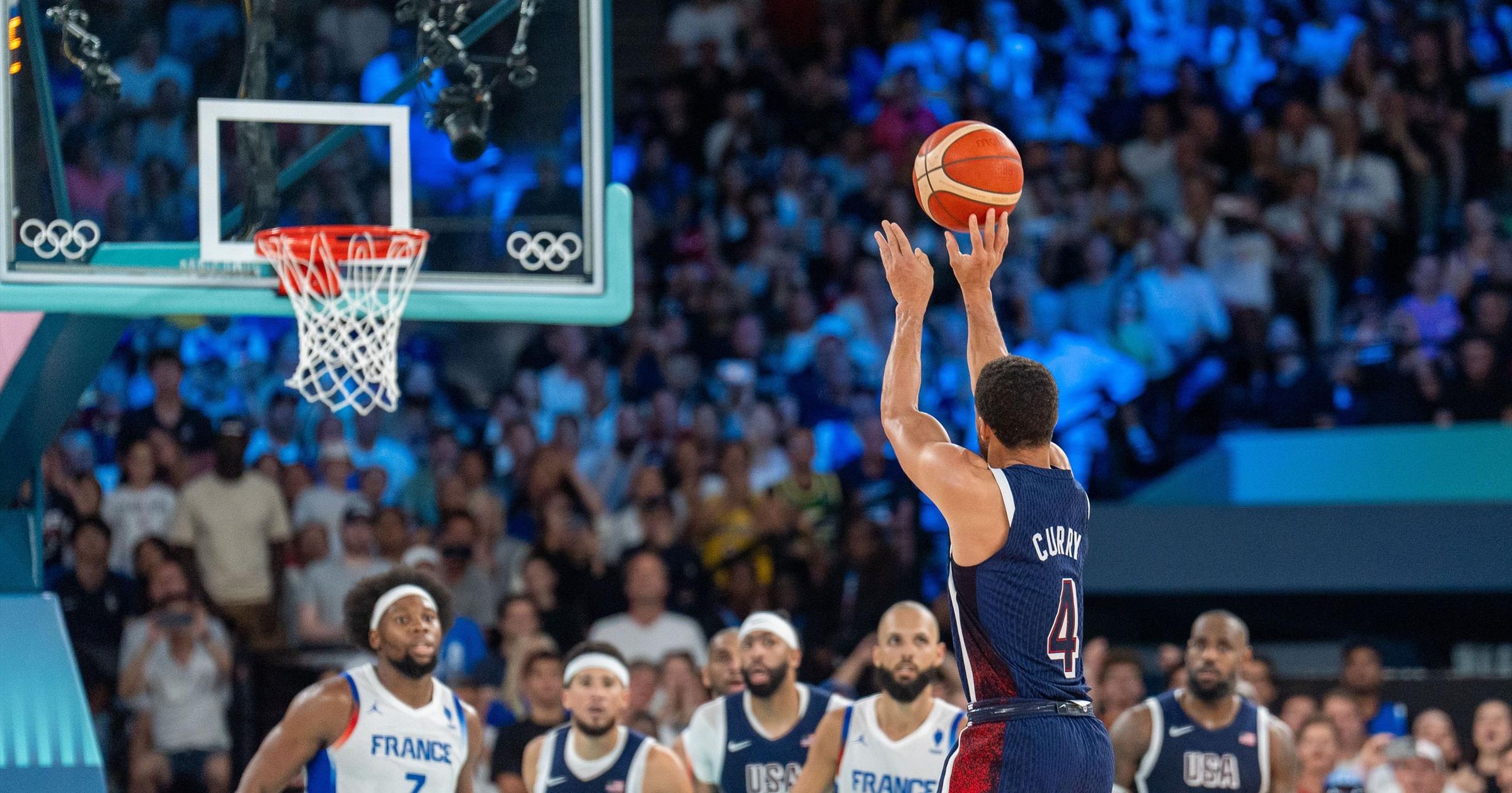 Olympia 2024: Stephen Curry erlebt im Olympia-Finale den perfekten Tag ...