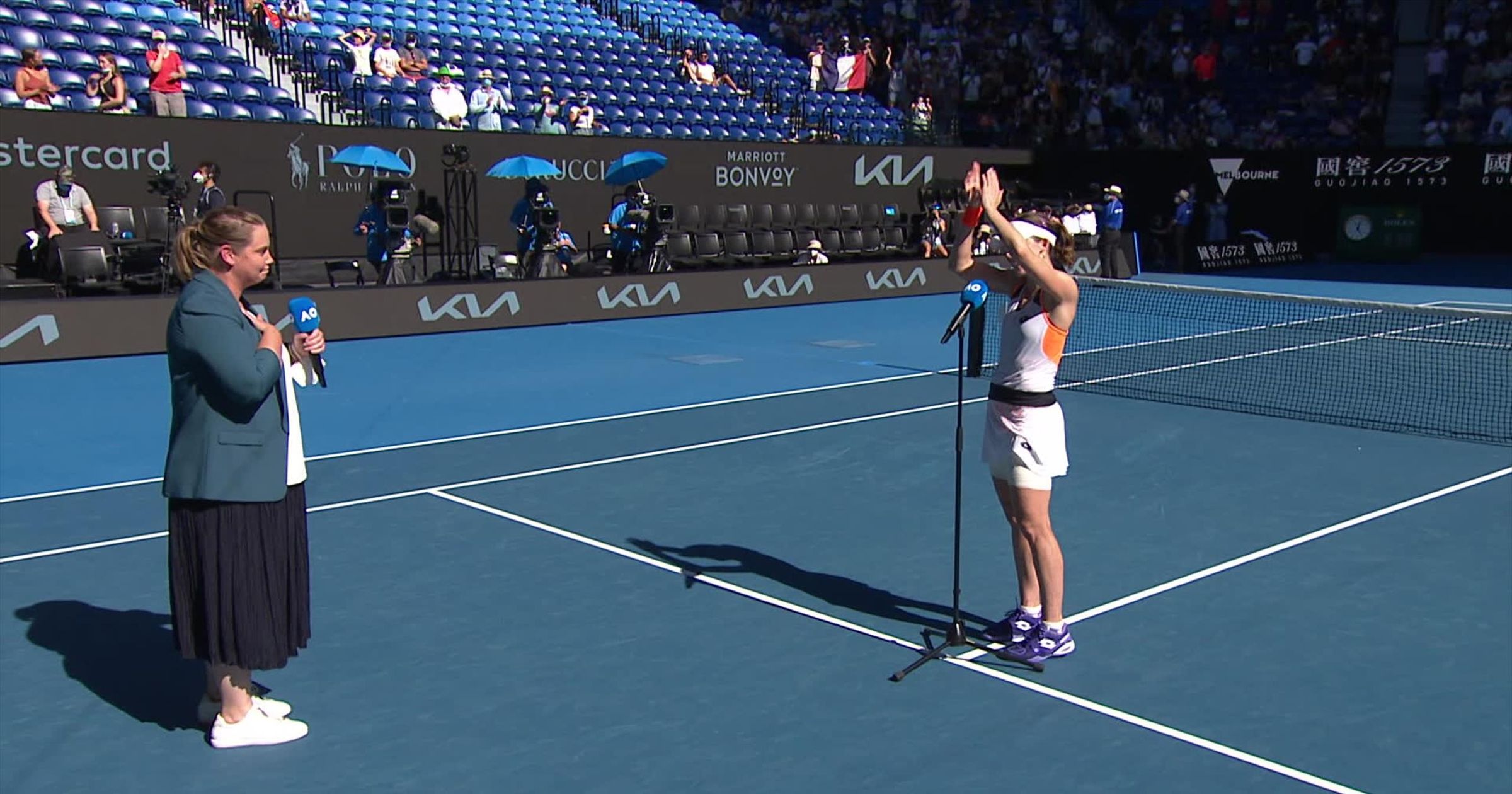 'It is never too late to try again' - Alize Cornet gives emotional ...