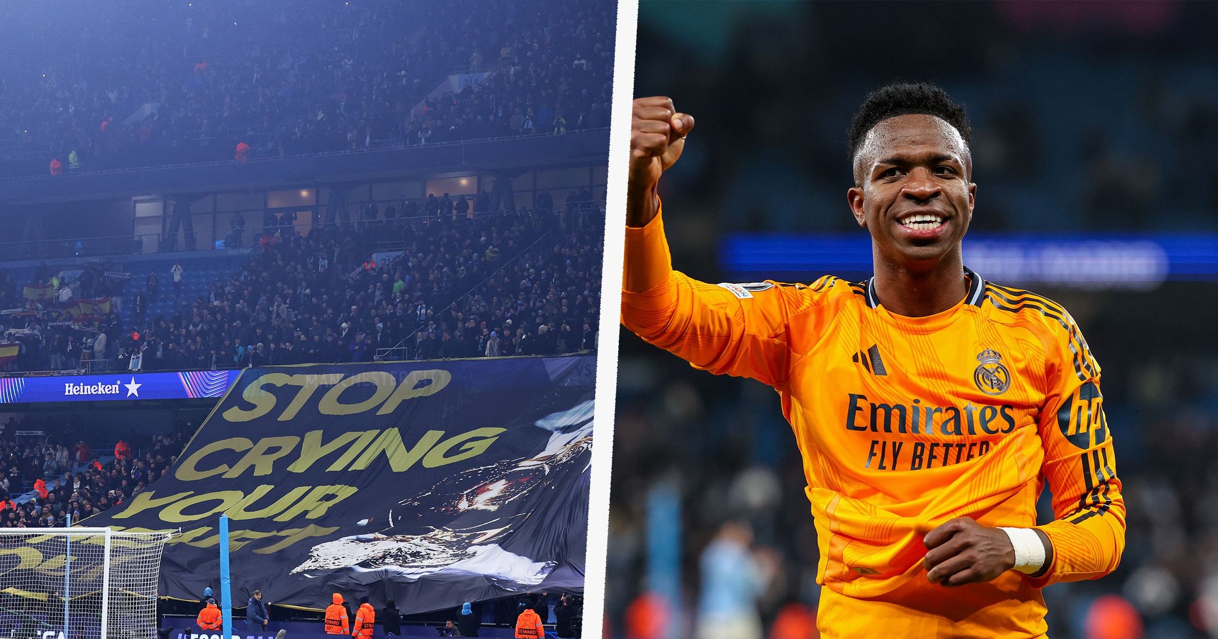 Champions League - Vinícius Júnior dreht nach provokantem Banner der ...