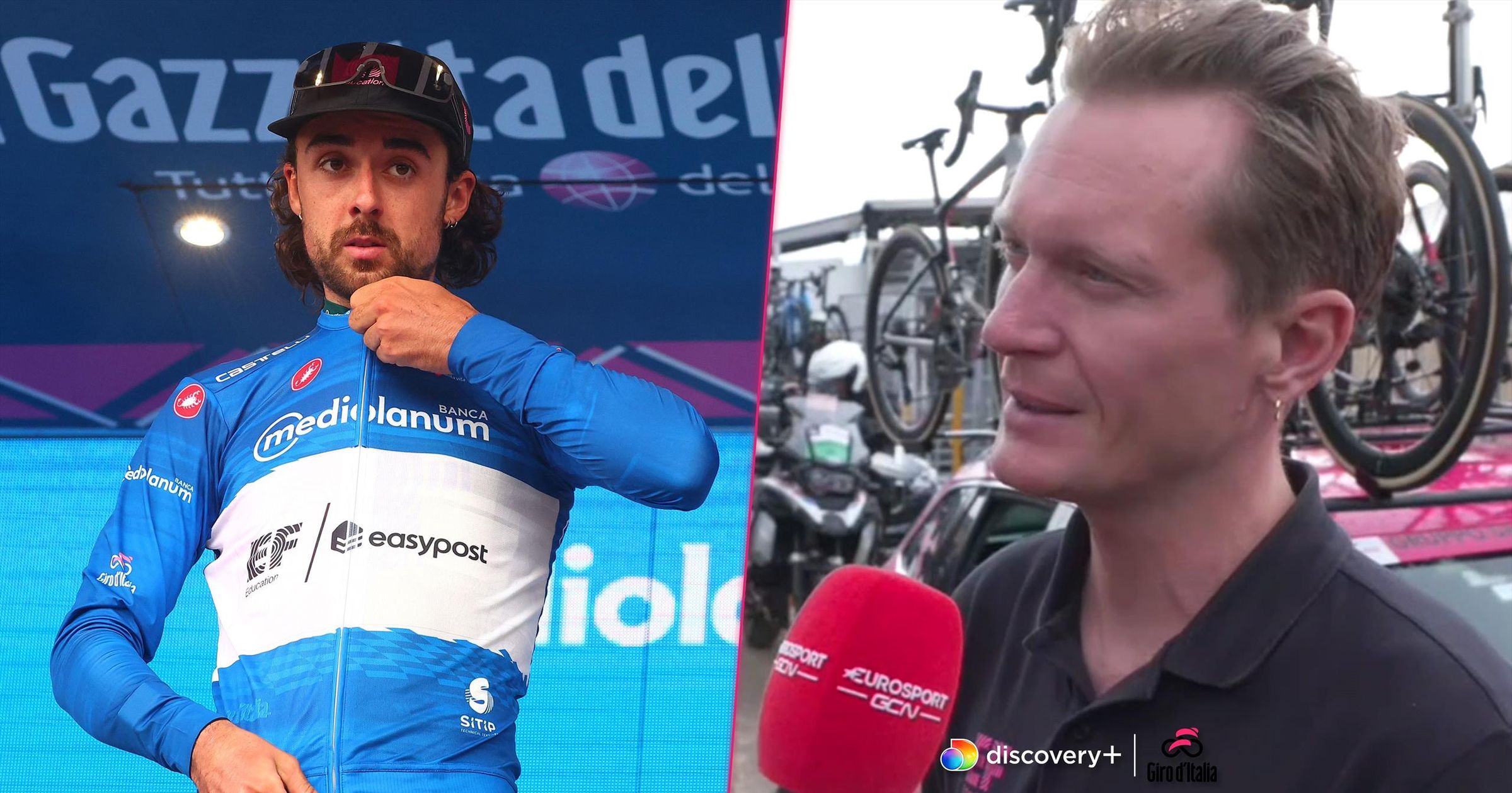 Matti Breschel om Ben Healy på 16. etape: Han havde ikke de bedste ben