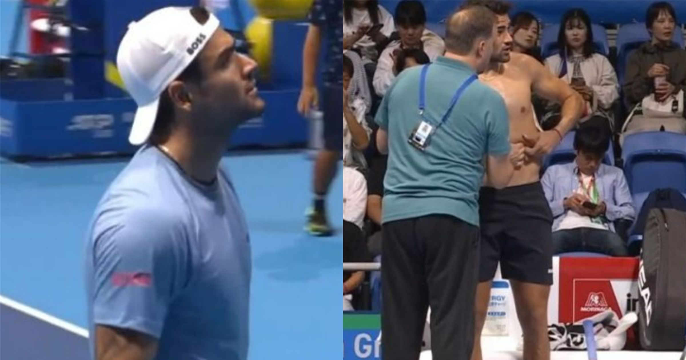 Matteo Berrettini si ritira da Tokyo per problemi agli addominali: ko ...