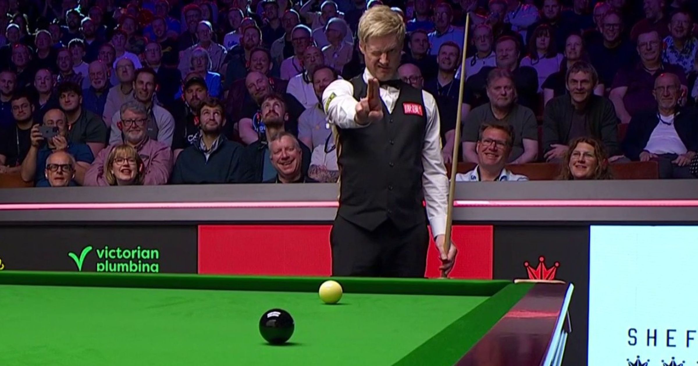 Snooker-WM: Neil Robertson erreicht mit Century das Achtelfinale ...