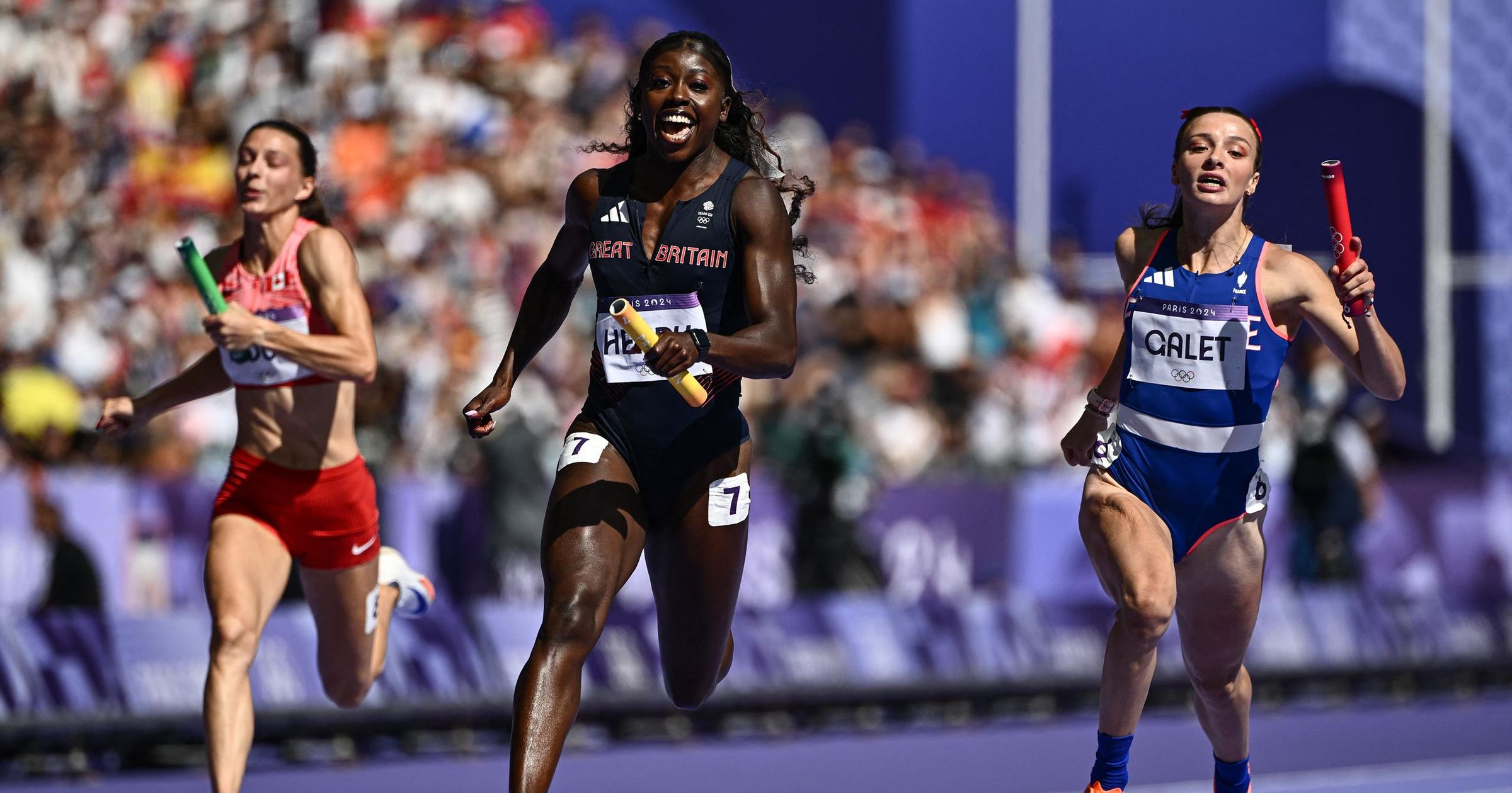 JO Paris 2024 | Un superbe virage de Parisot et le sprint final de ...