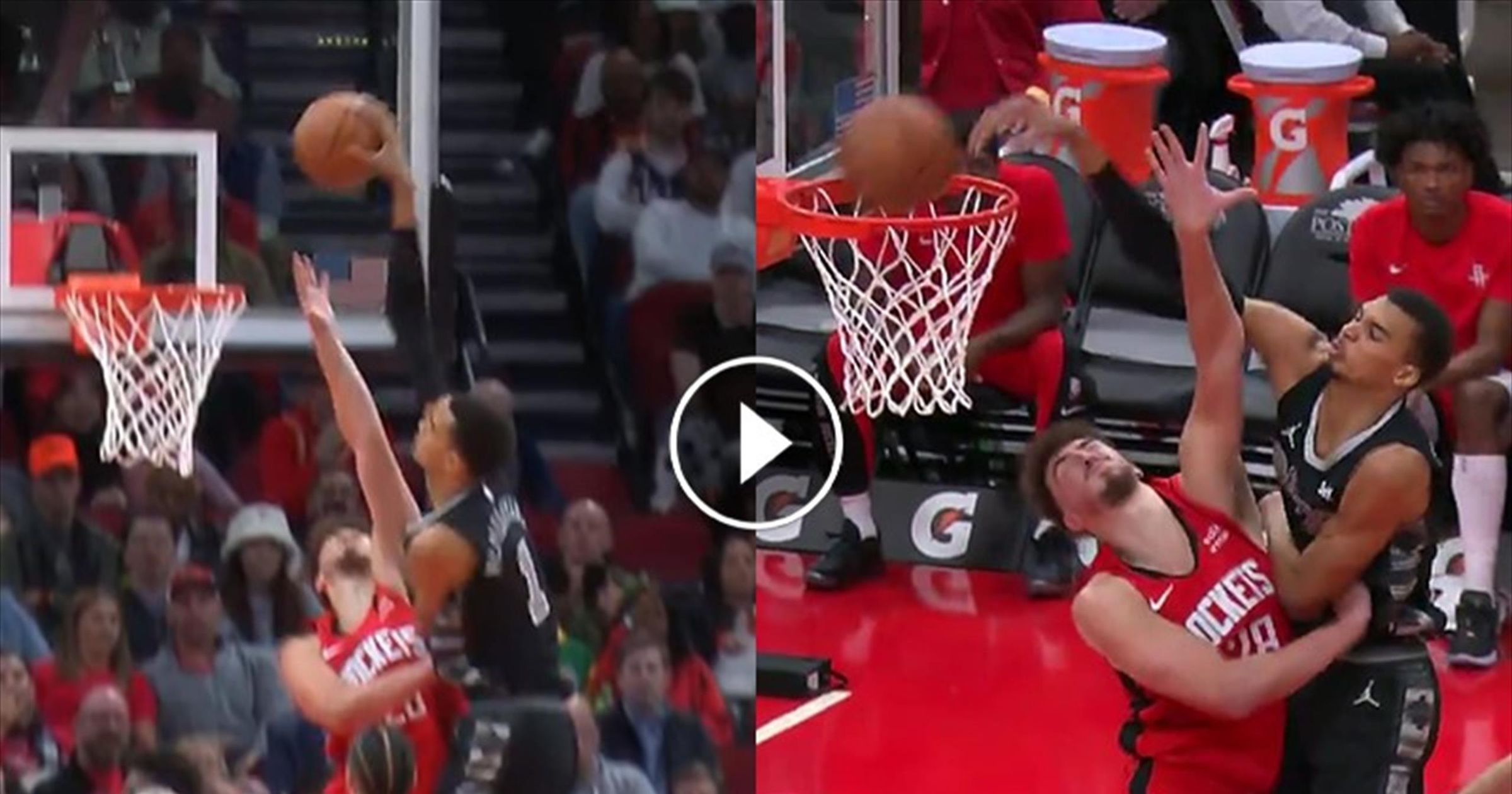 NBA: 5 curiosità della notte che vi siete persi. La schiacciatona di Wembanyama, 19 per ...