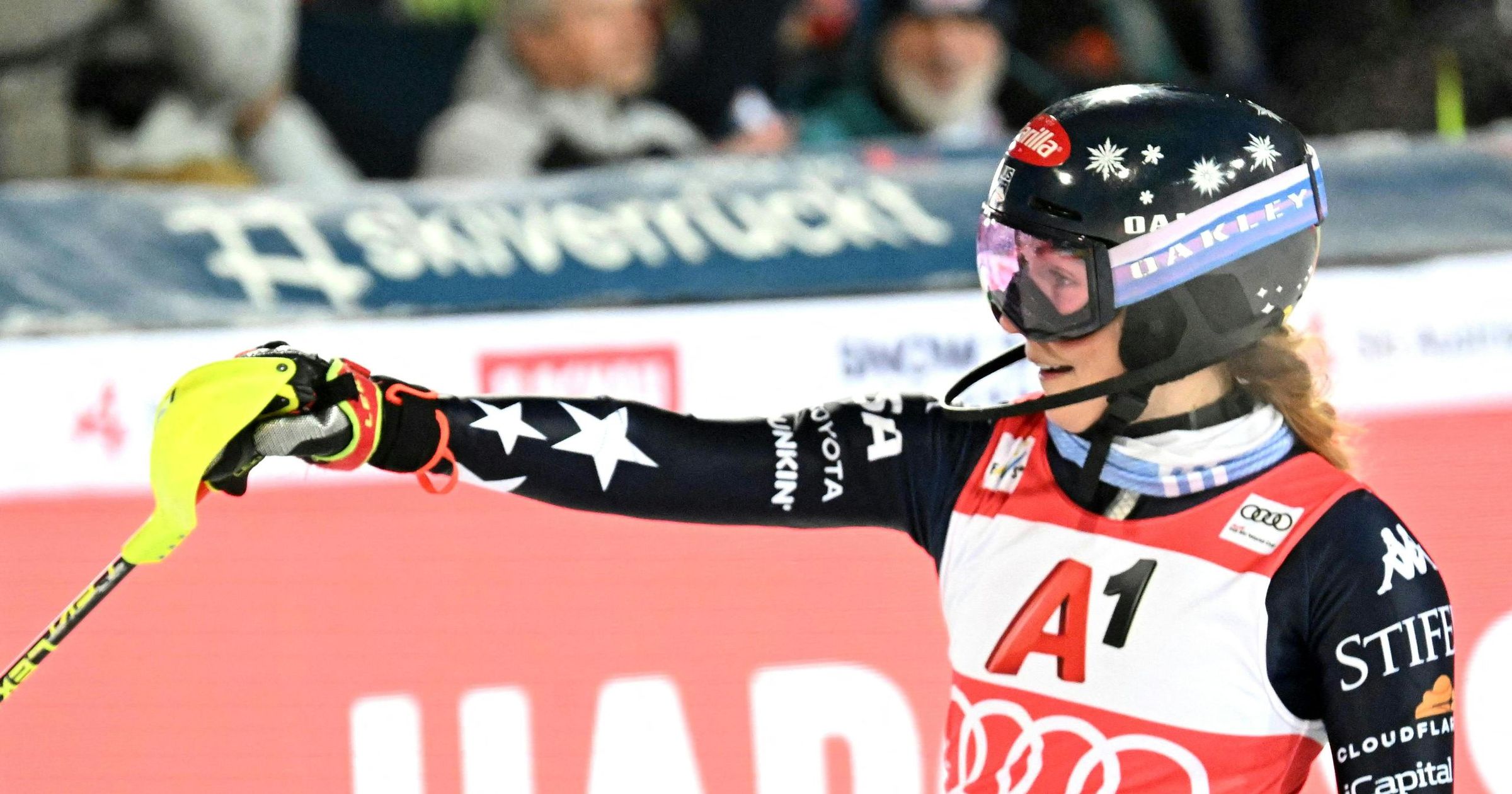 Mikaela Shiffrin pakt de draad weer op na zeldzame tweede plaats en ...