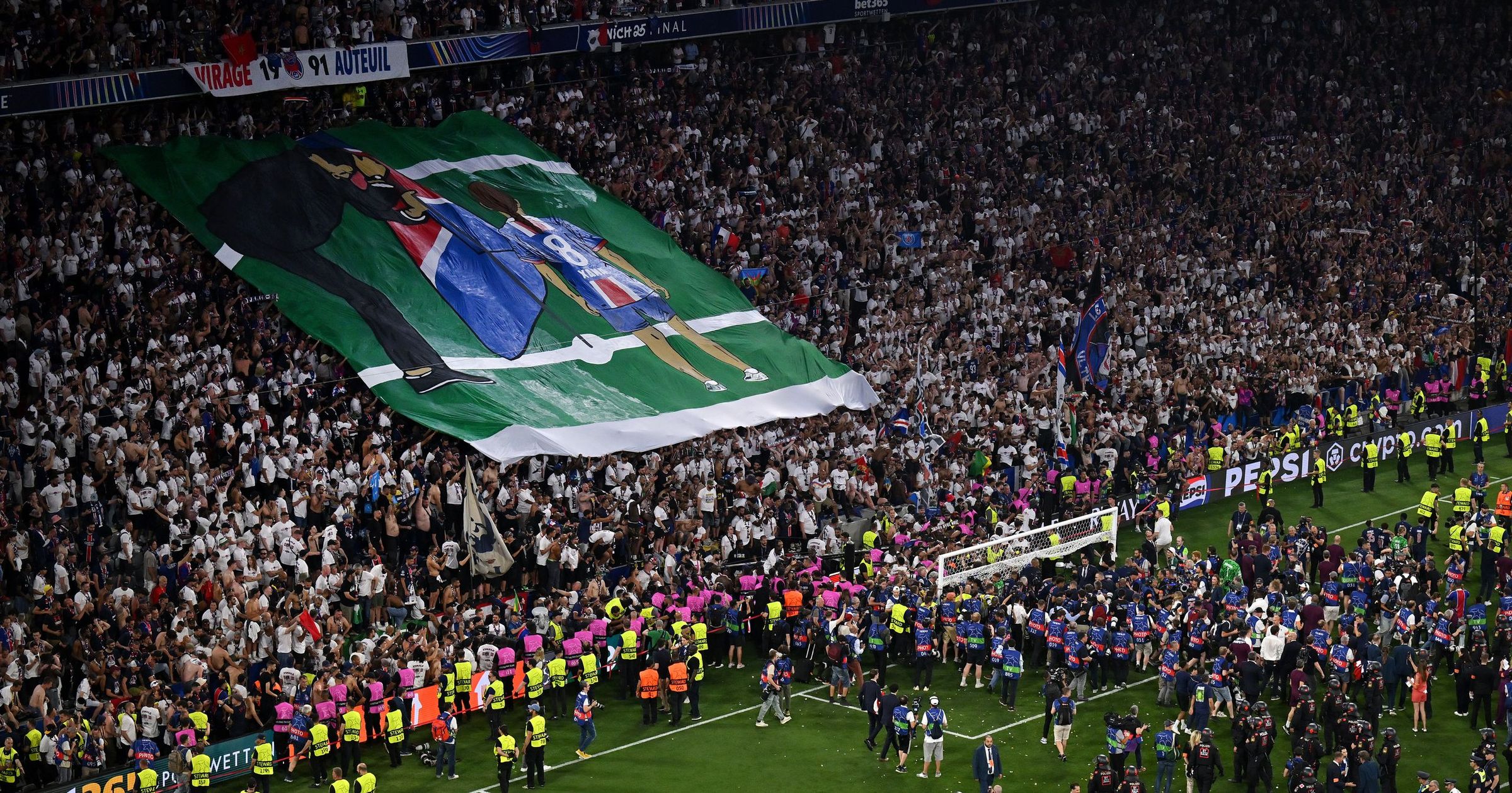 Ligue des champions - PSG : Moment d'émotion à Munich, le tifo en ...