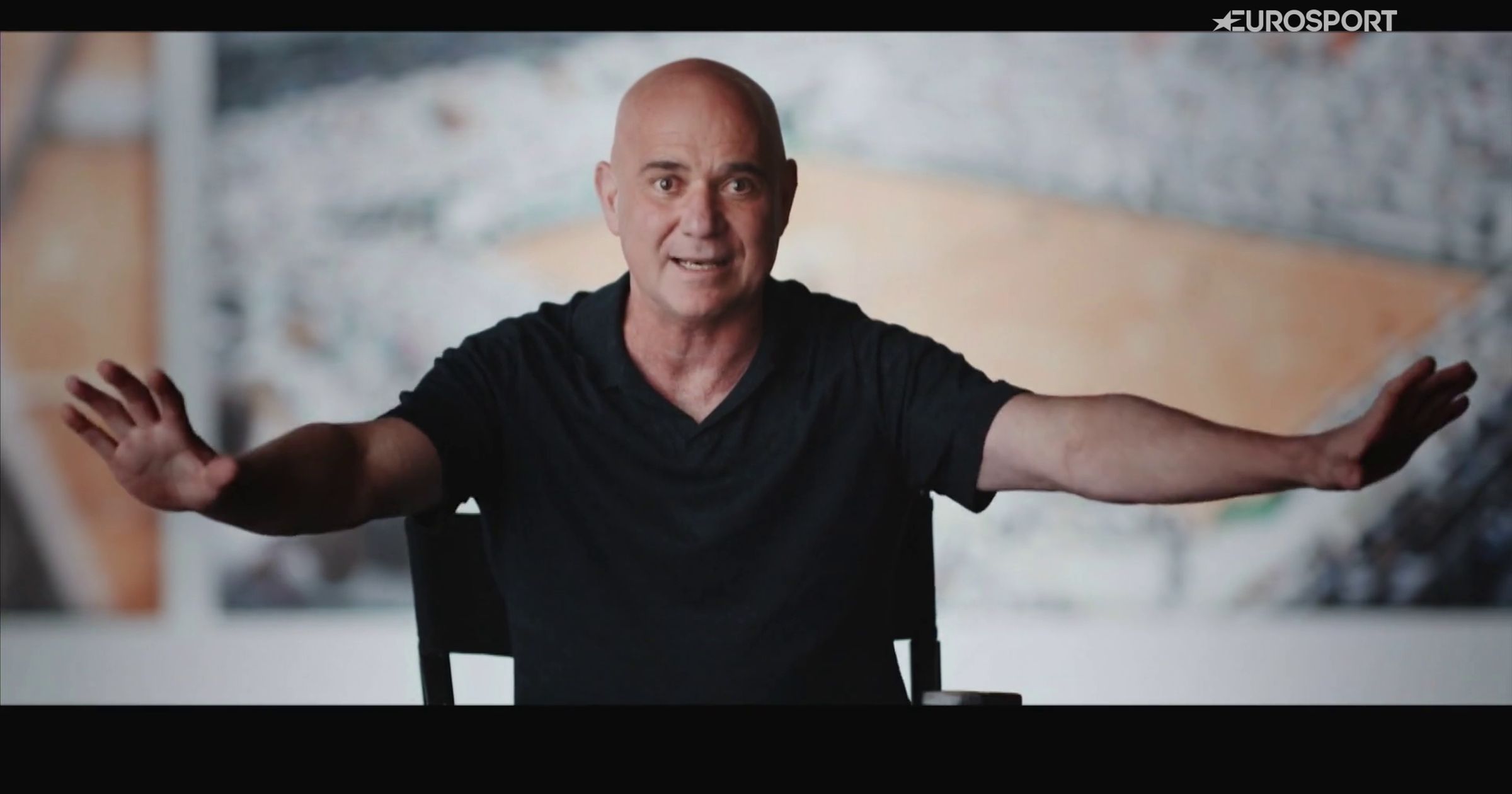 Andre Agassi incensa Sinner dai microfoni di TNT Sports: "Jannik ti fa ...