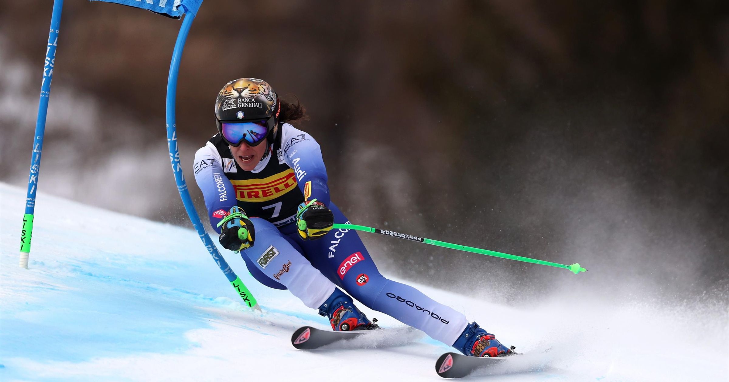 Alpine Skiing - Super G - Cortina Ampezzo - Waveform Brignone - Sci ...