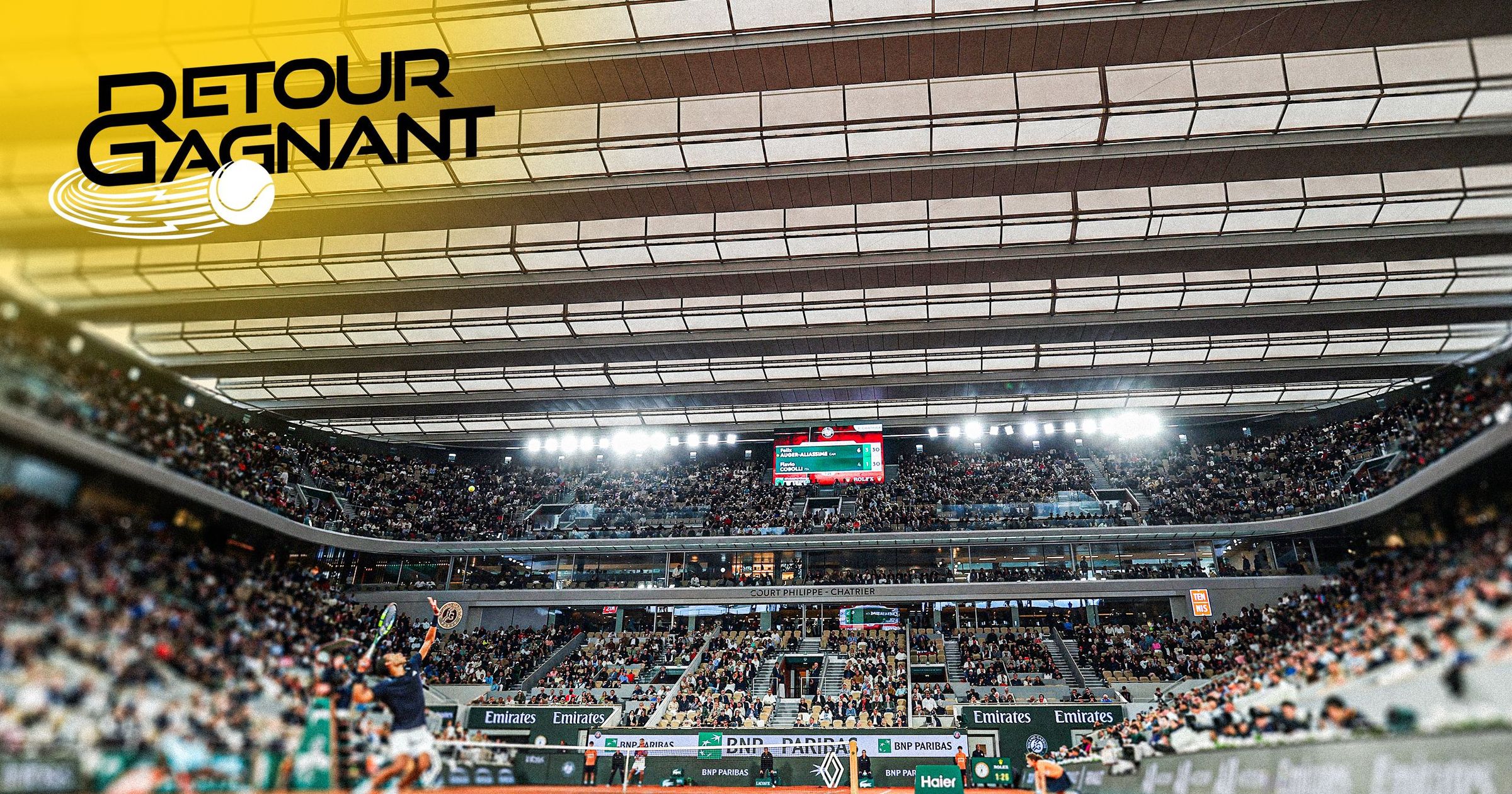 Roland-Garros - Les matchs toit fermé - "Le vent fait partie du ...