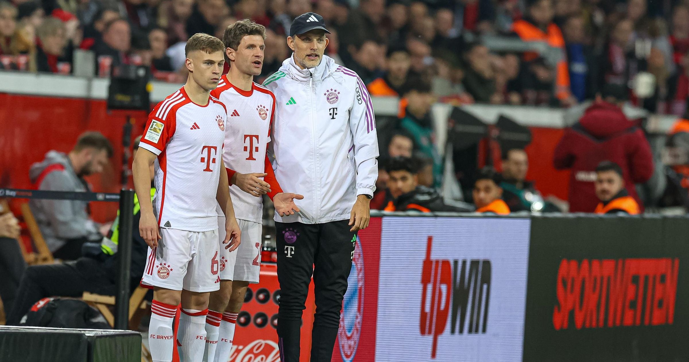 Lazio Rom gegen den FC Bayern: Thomas Müller und Joshua Kimmich im ...