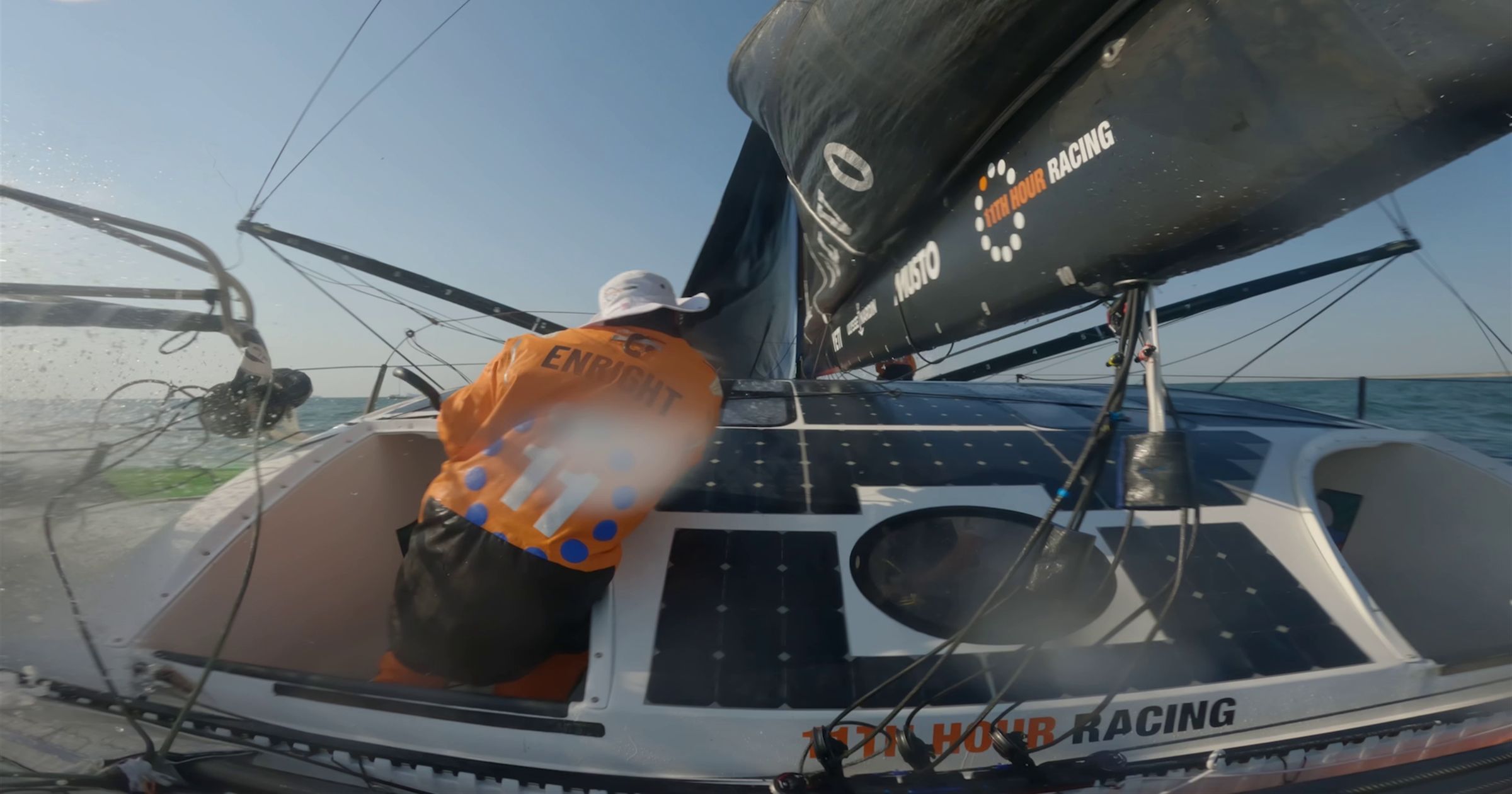 The Ocean Race 2023 - L'incidente mostruoso tra GUYOT e 11th Hour ...