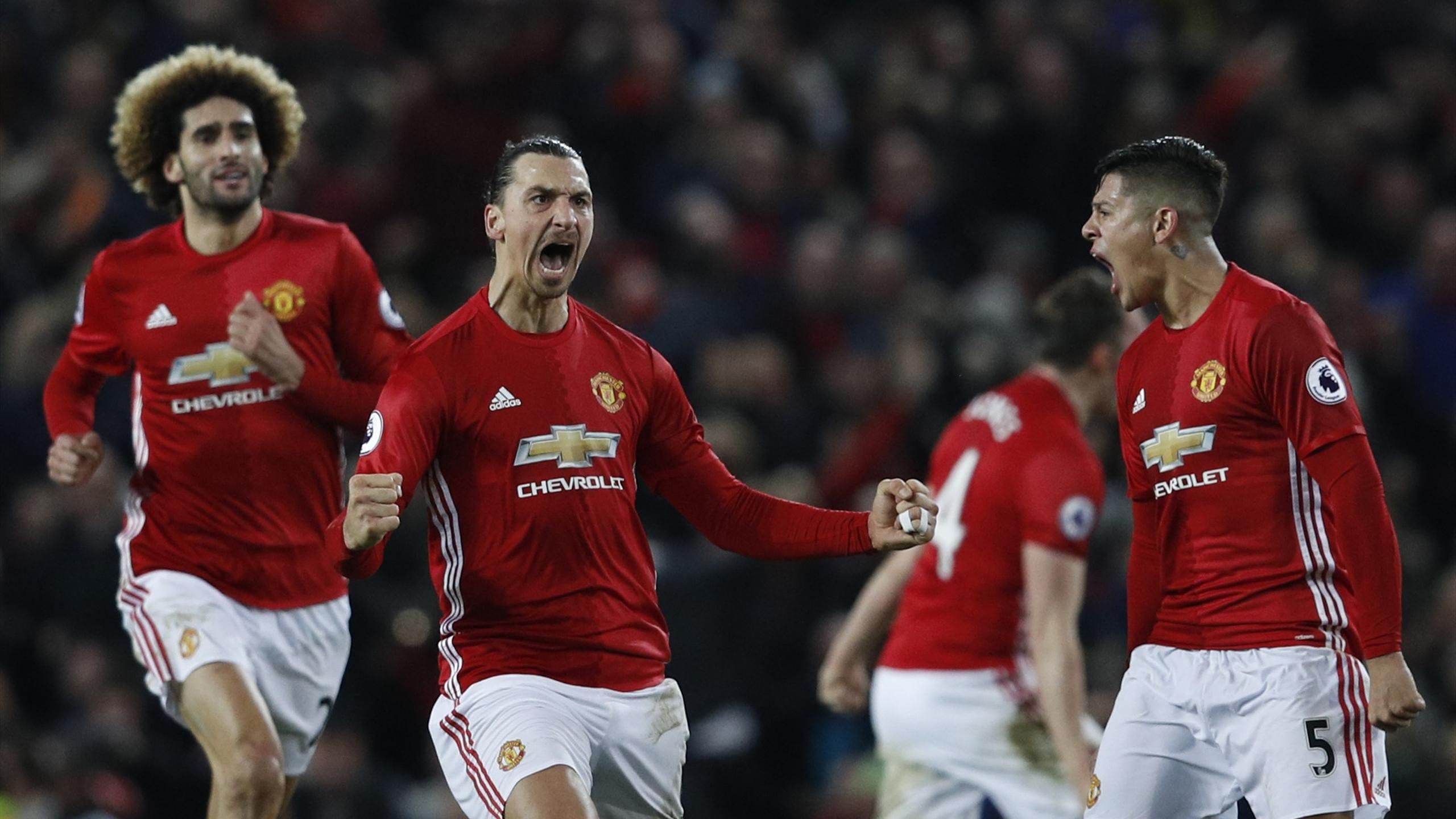 Moderne Mode Zlatan Ibrahimović & Paul Poga Manchester United FC Man ...