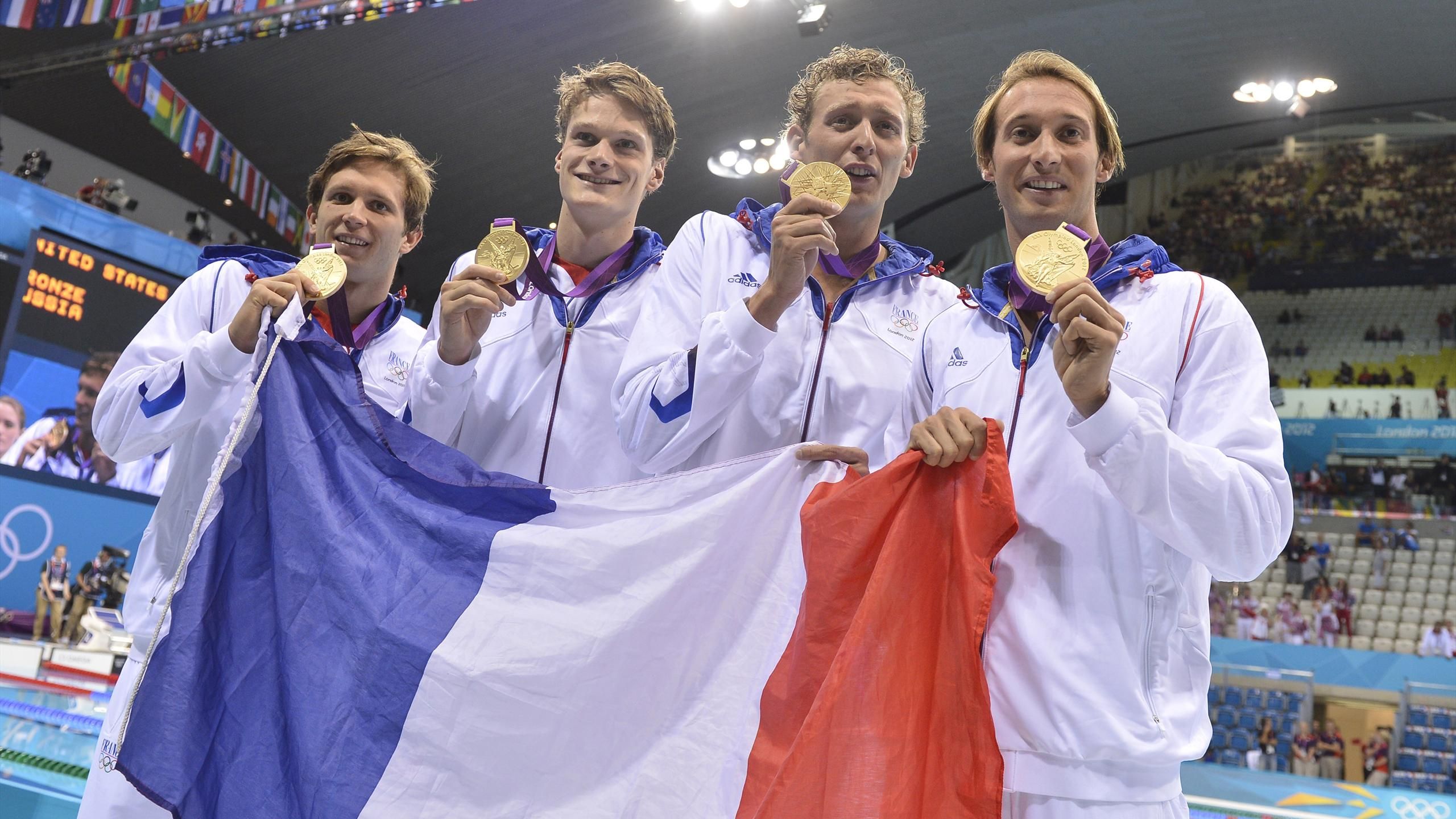 Les relayeurs en or - Eurosport