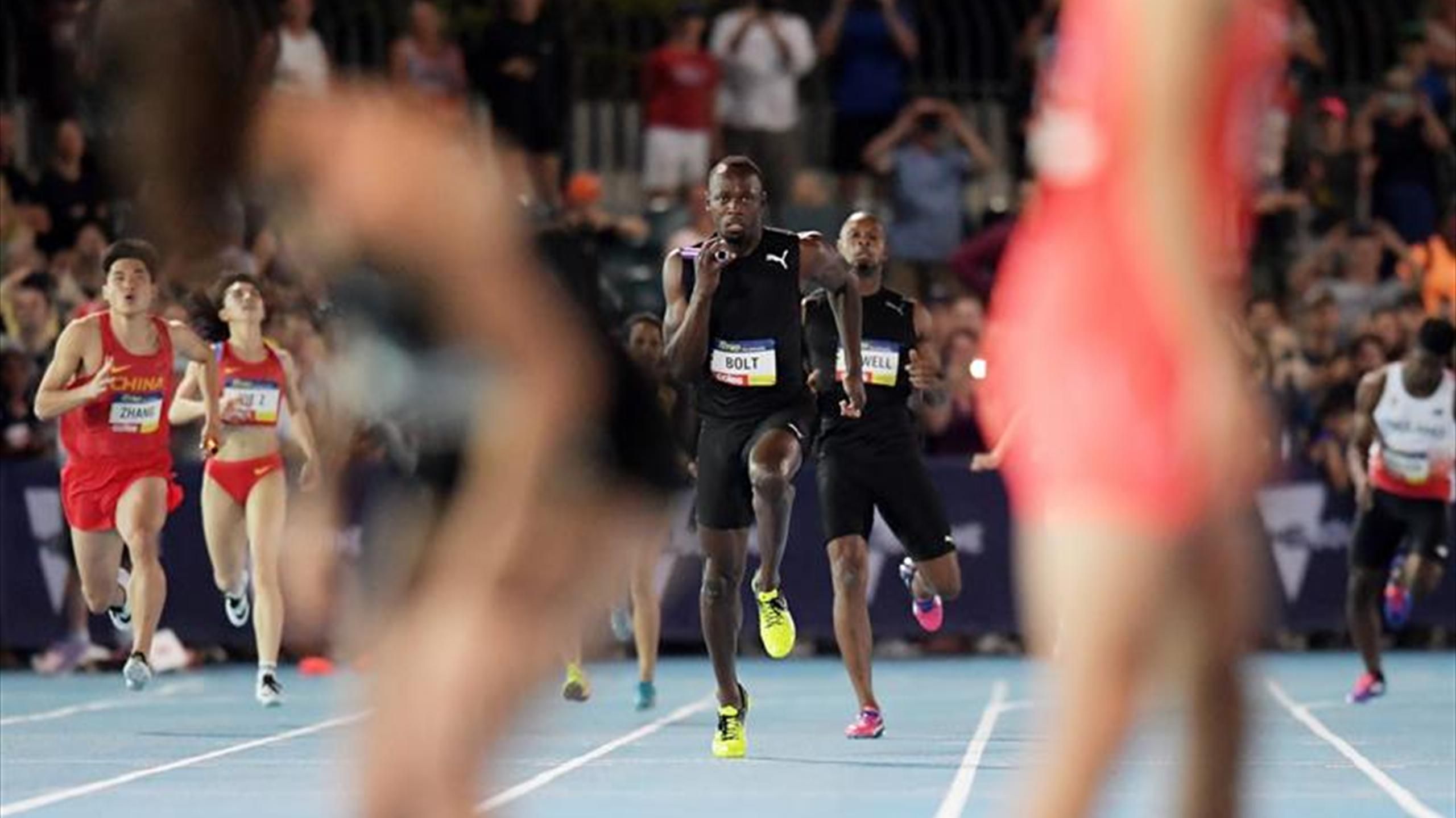 El equipo All Stars de Usain Bolt empieza dominando - Eurosport
