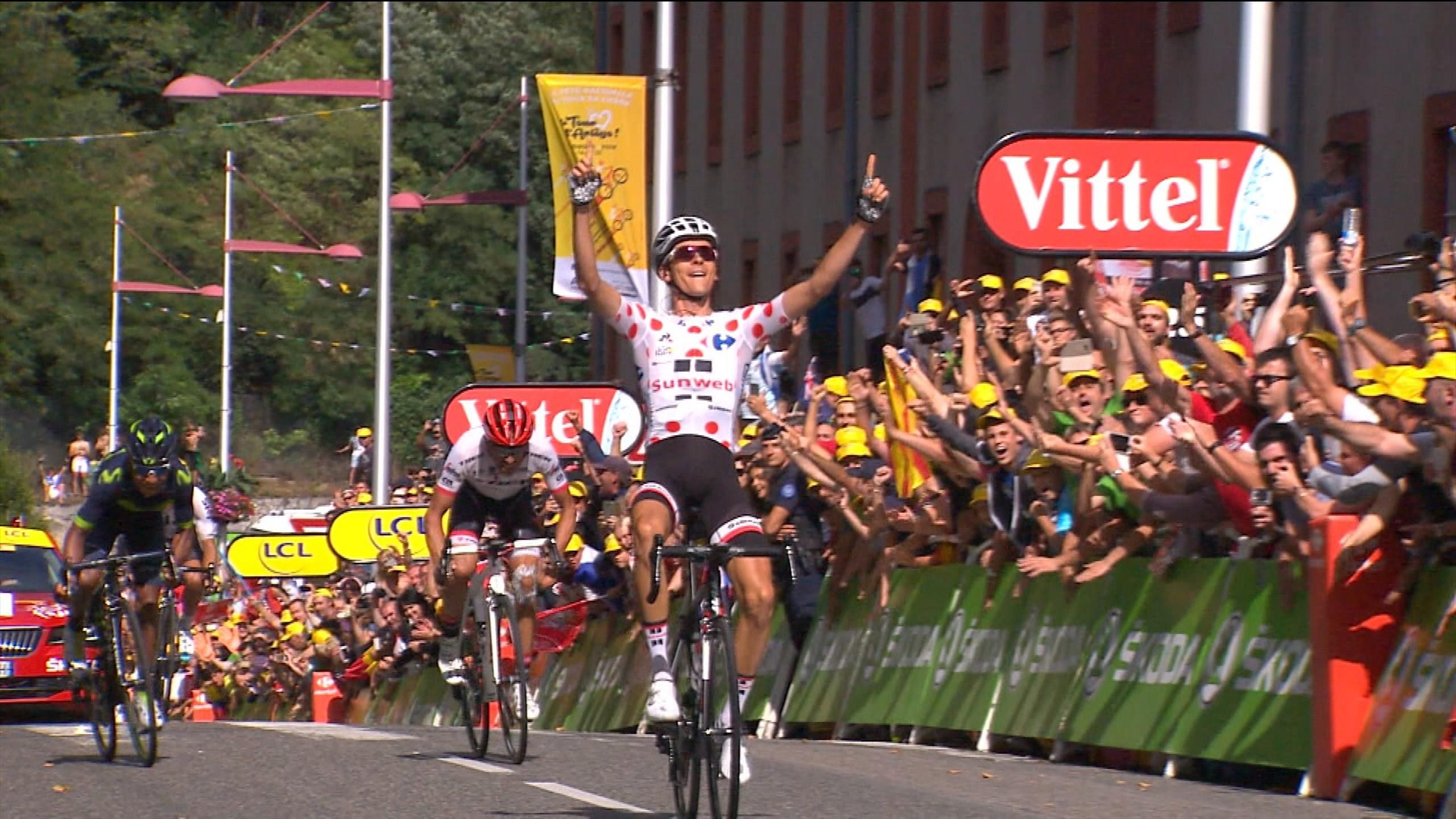 Her vinner Barguil etappen - Sykkel video - Eurosport