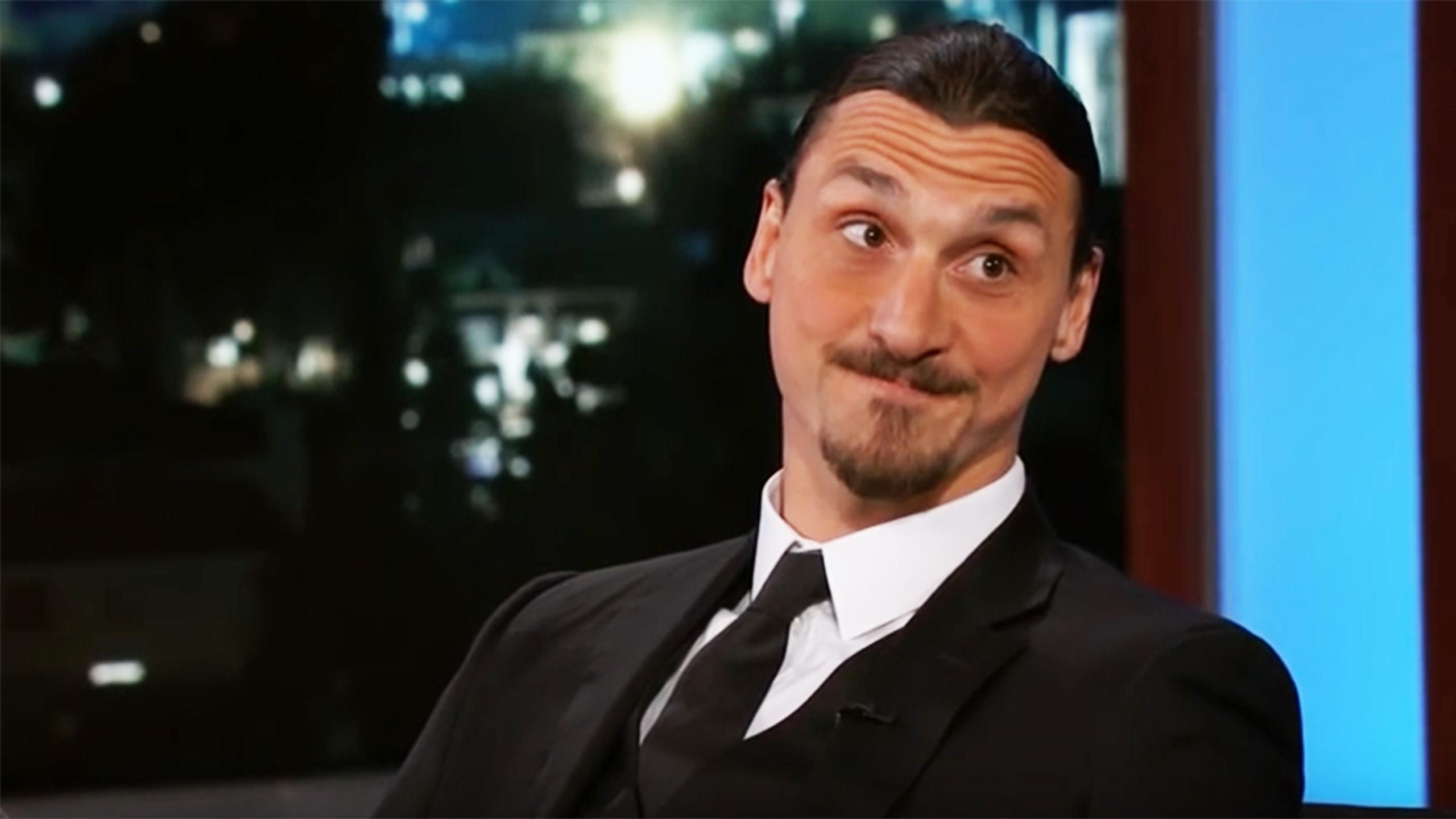 Zlatan, wie ihn noch keiner sah. Der Superstar posiert für den 10 ...