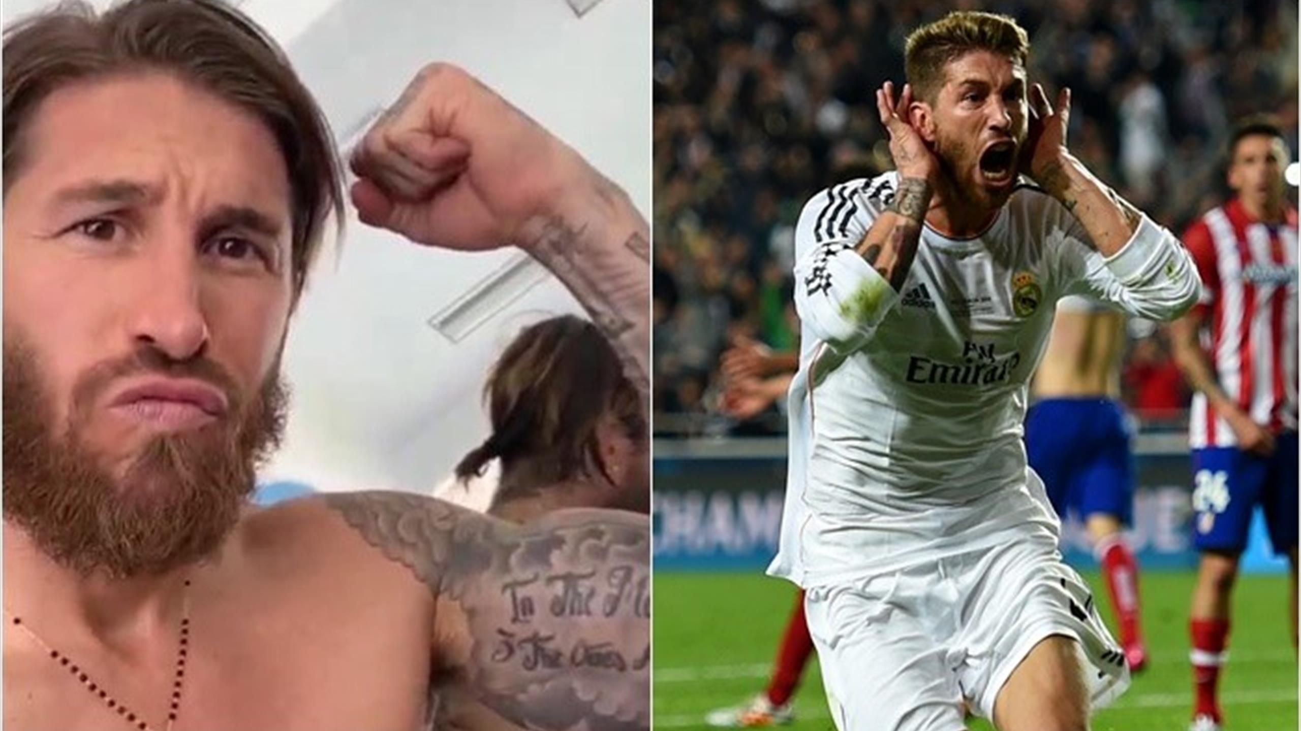 Una escena que encantará a los madridistas: Sergio Ramos narra su gol ...