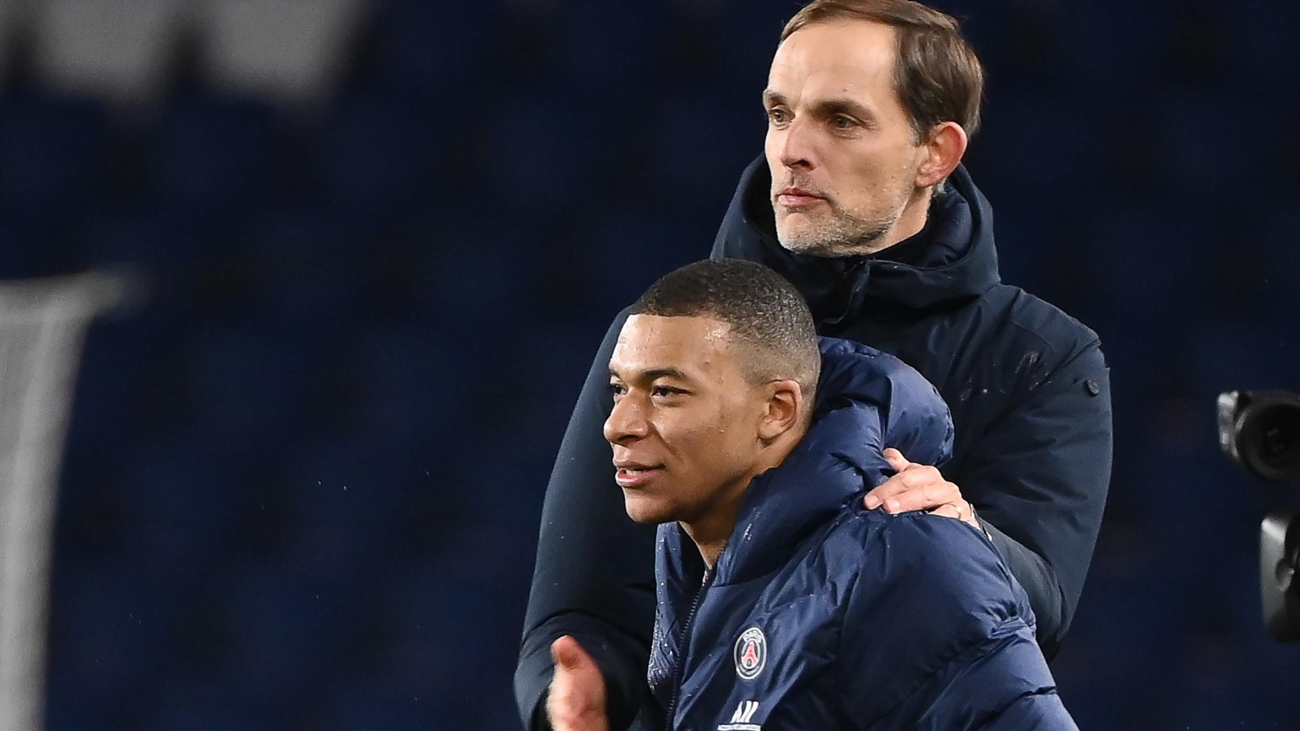 Ligue 1, PSG - "Merci coach" : Mbappé dit au revoir à Tuchel - Eurosport