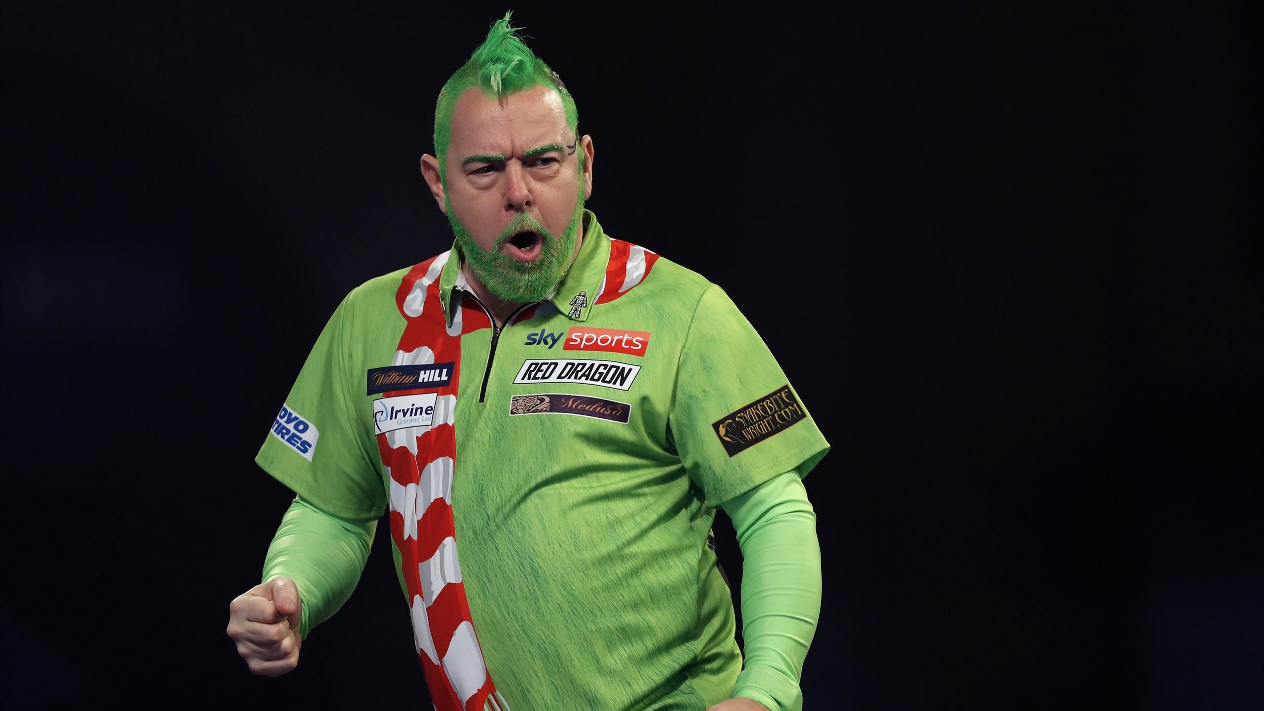 Darts-WM 2021: Weltmeister Wright feiert Auftaktsieg gegen West - Eurosport