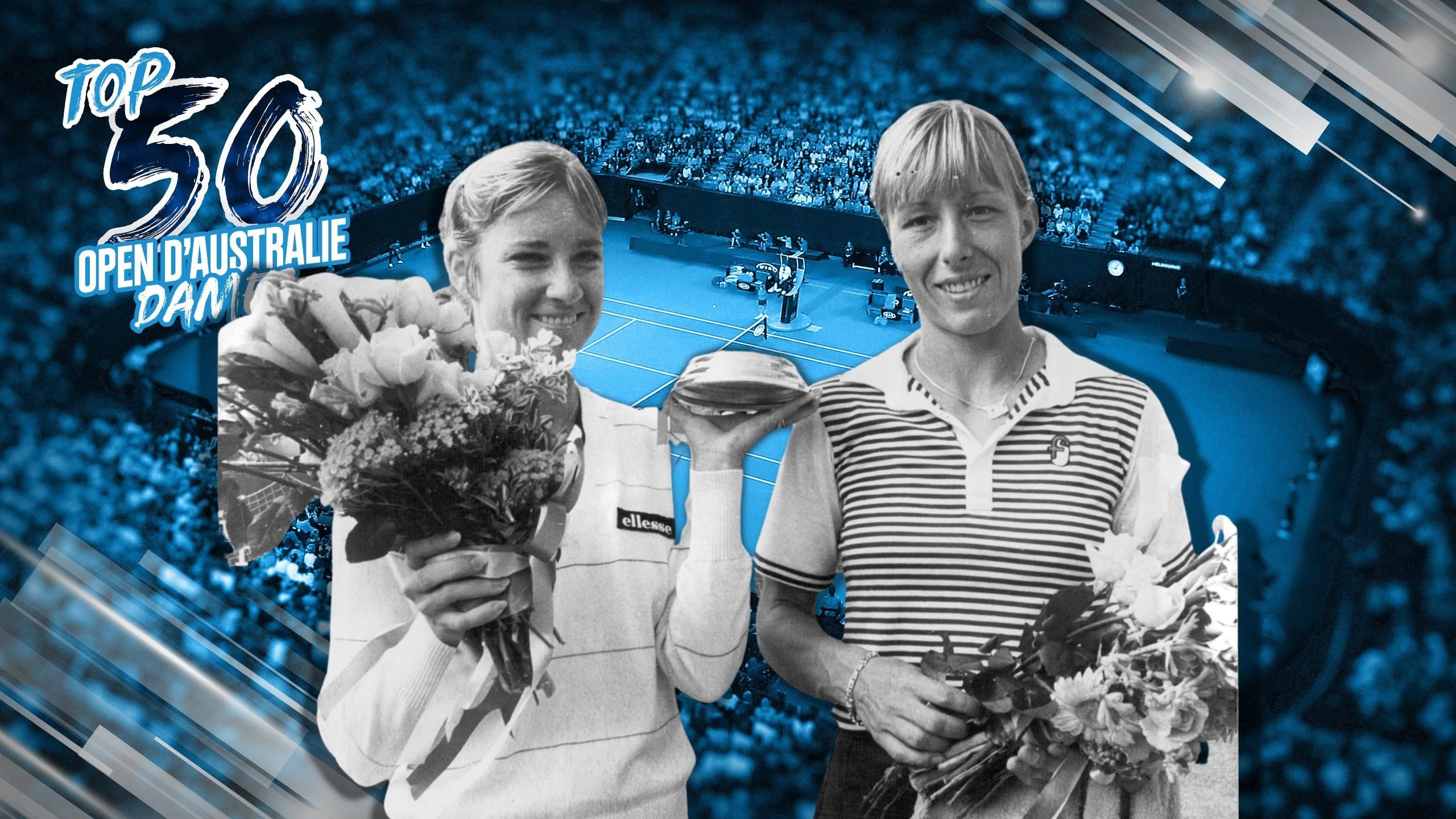 Le top 50 des matches de l'Open d'Australie : La finale Navratilova ...