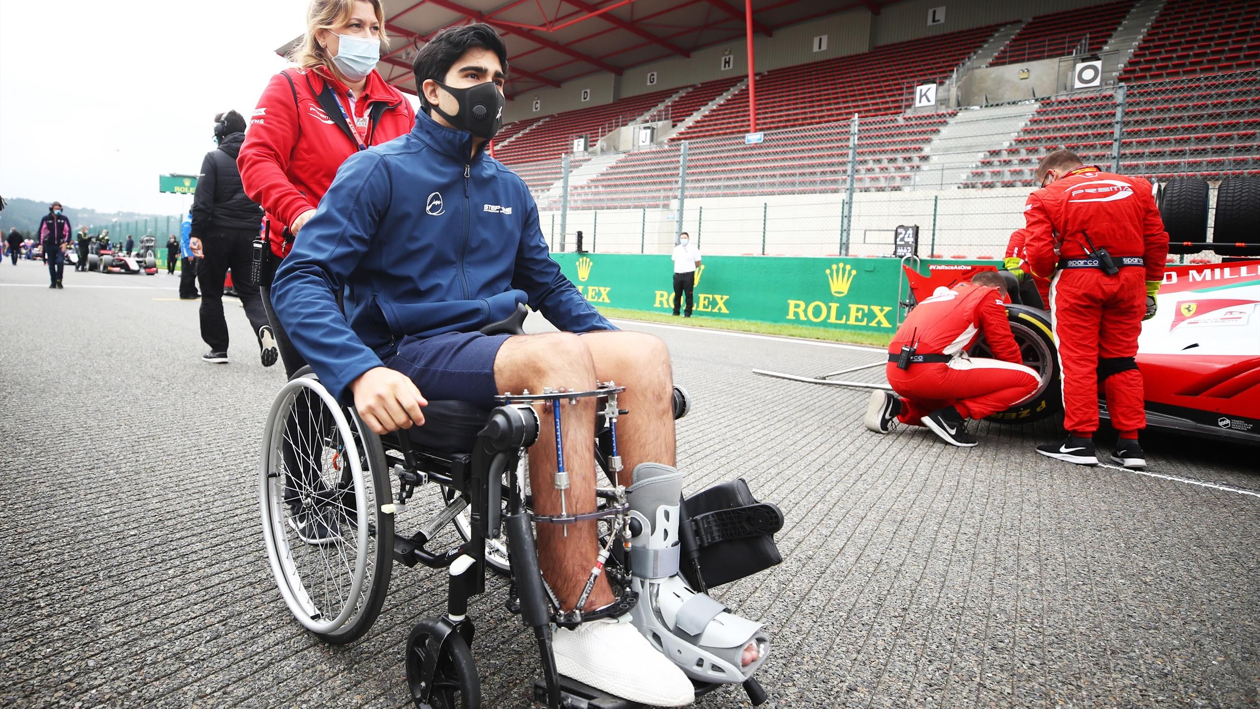 Correa kehrt nach Horror-Crash mit Hubert in Spa-Francorchamps und 25 ...