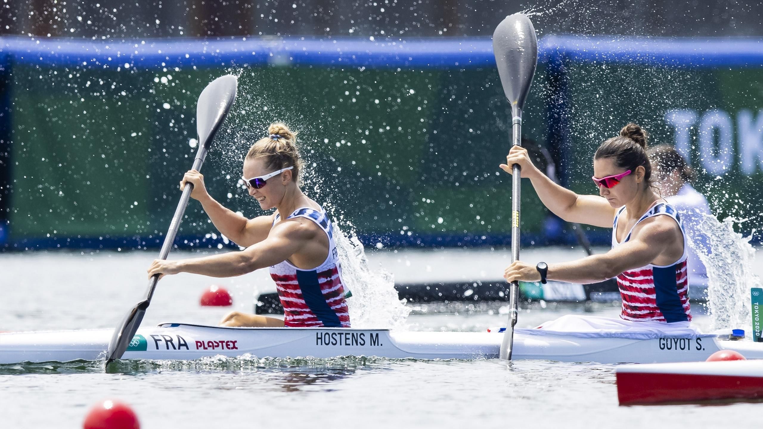 Tokyo 2020 - Kayak Sprint : Sarah Guyot et Manon Hostens 7es en finale ...