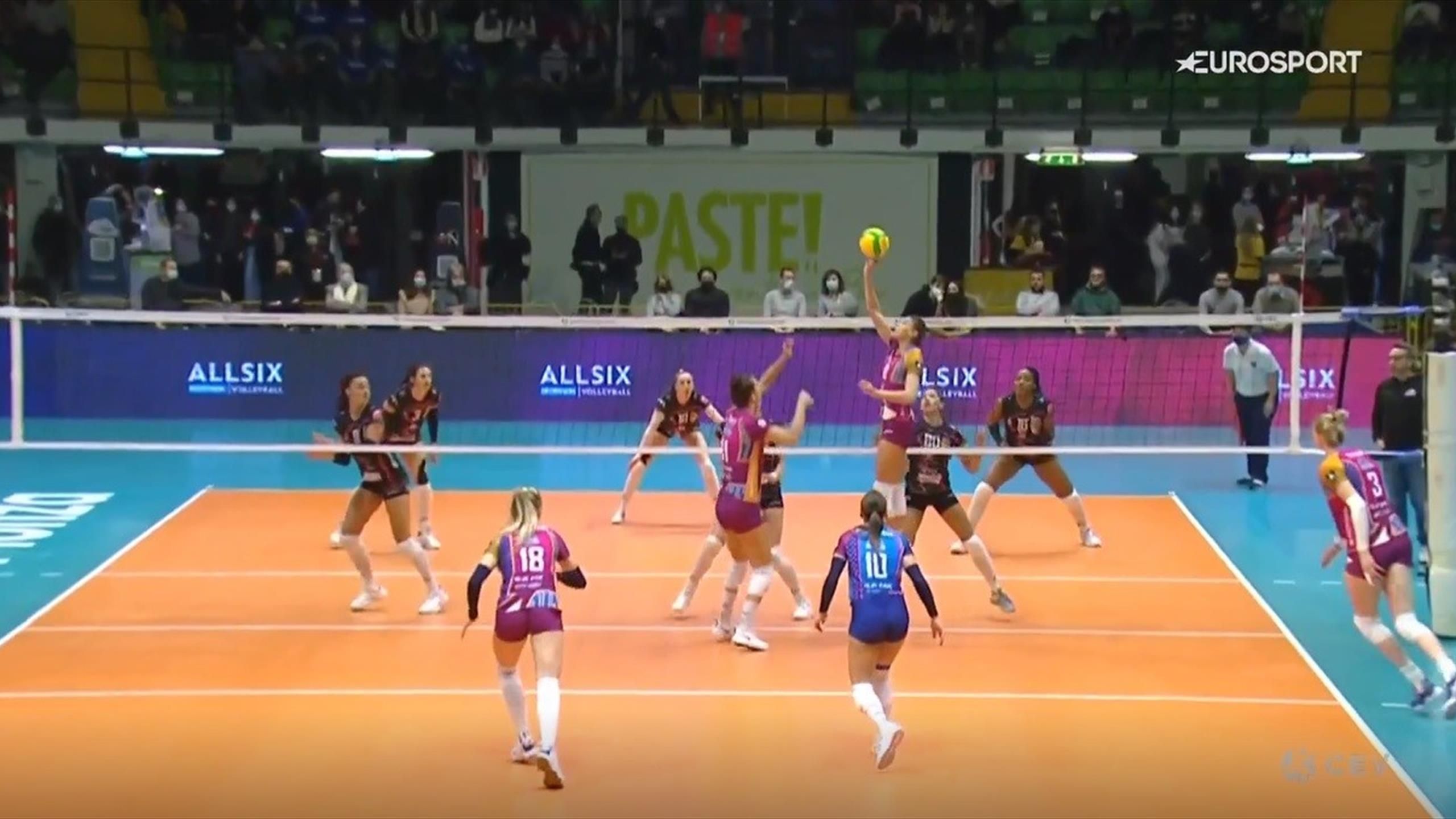 Pallavolo, CEV Champions League - Orro a una mano per il 1° tempo di ...