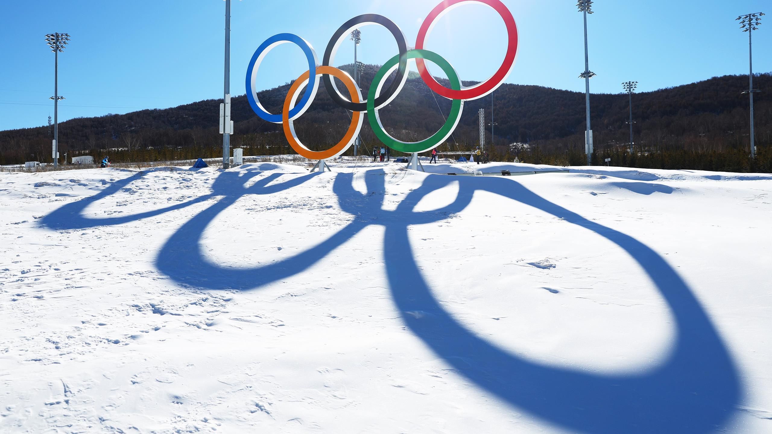 Winter Olympic Rings 2022