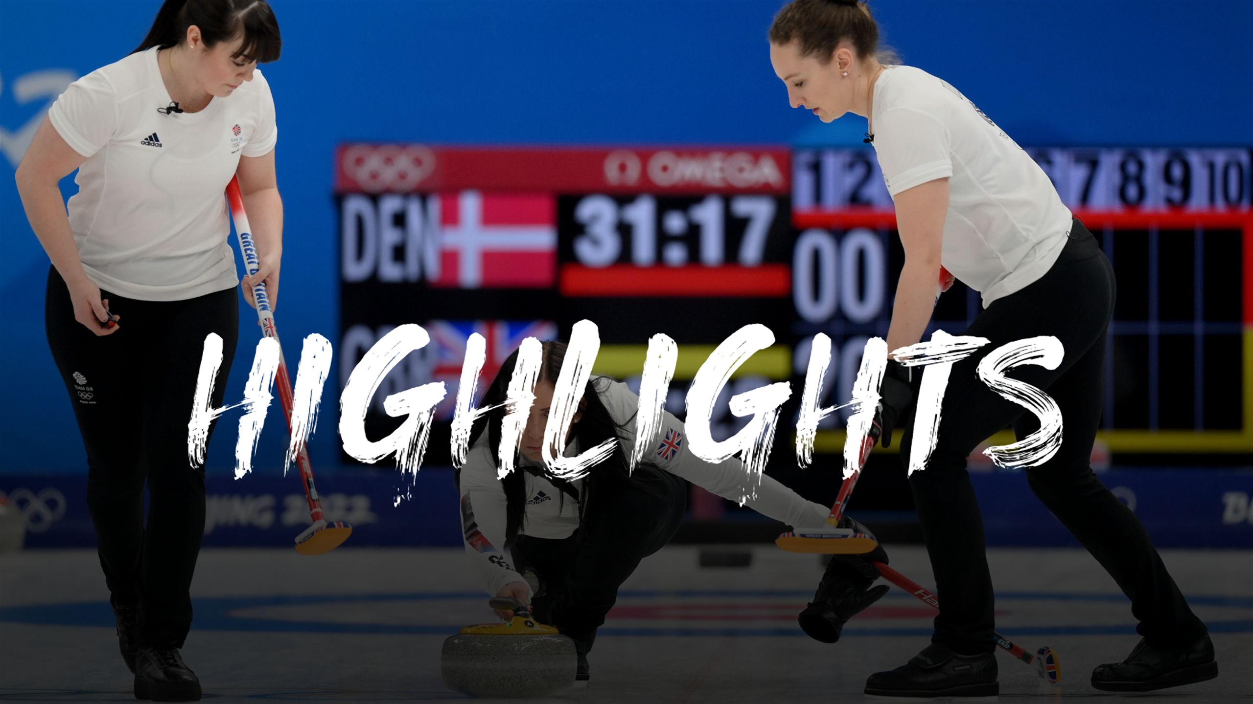 Pekín 2022 - Denmark vs Great Britain - Curling – Momentos destacados ...