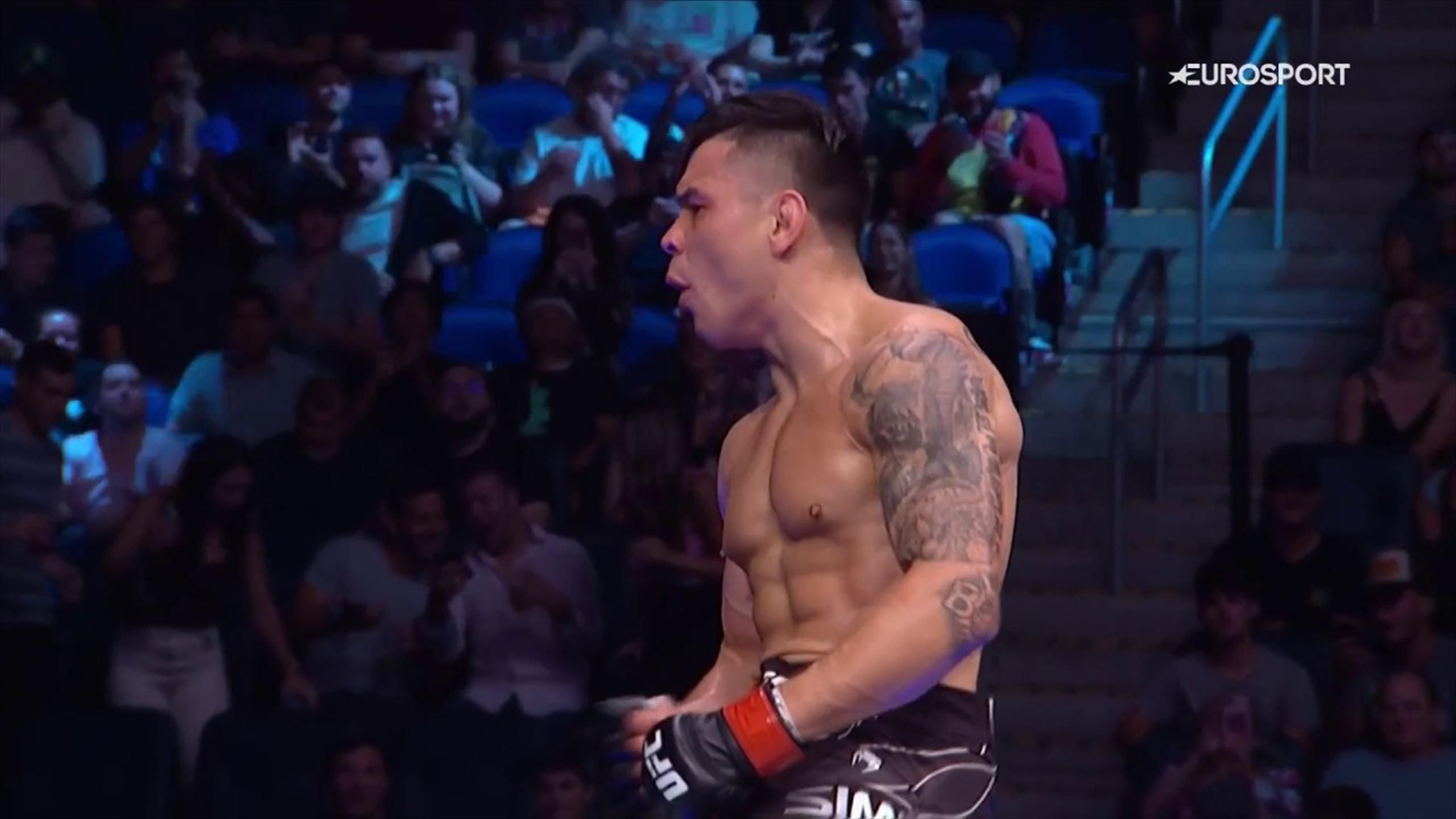 UFC Long Island | Simón finisht de ongeslagen Welshman Shore - Mixed ...